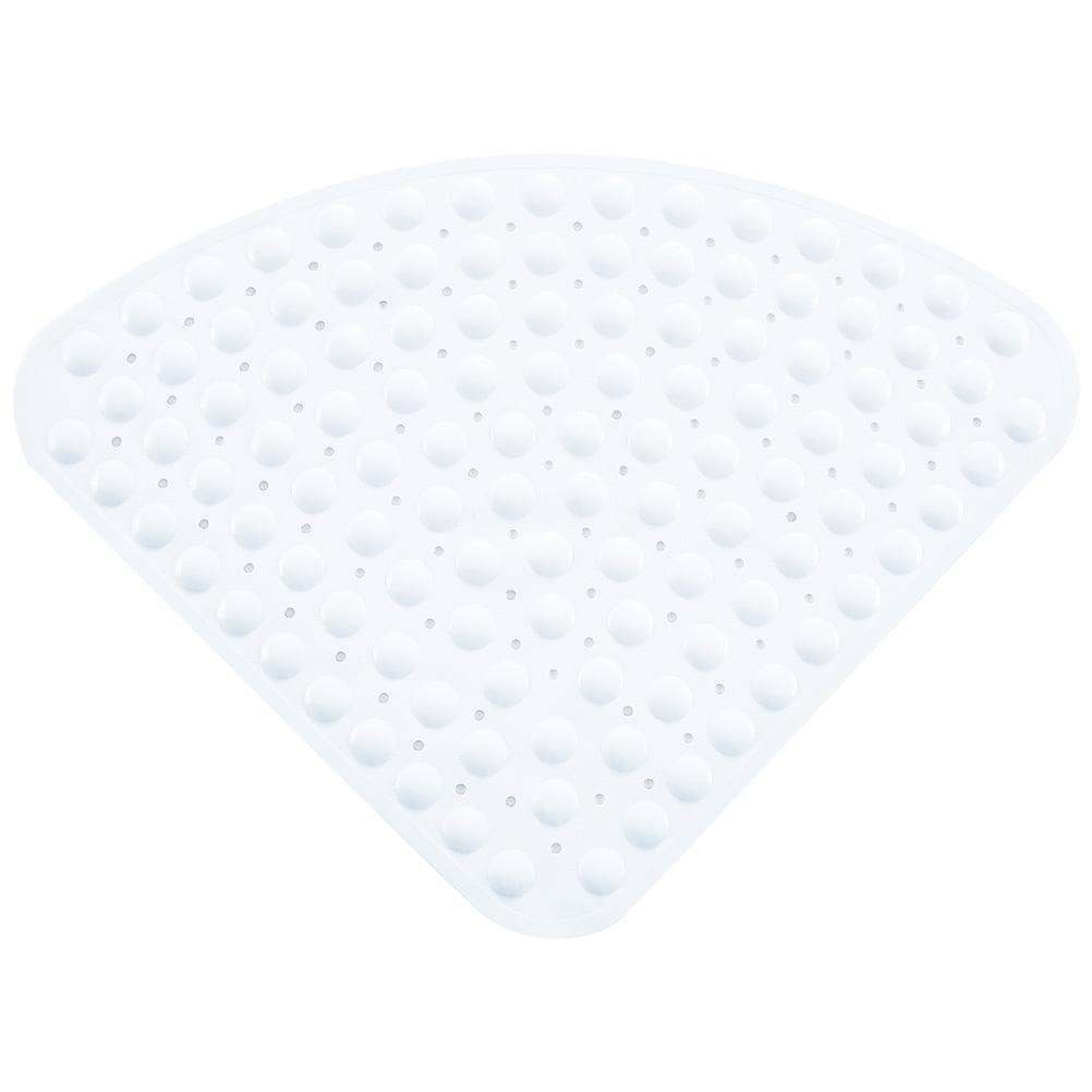 FRCOLOR Anti-slip Floor Mat Sector Shaped Mat Bathroom Shower Mat ...