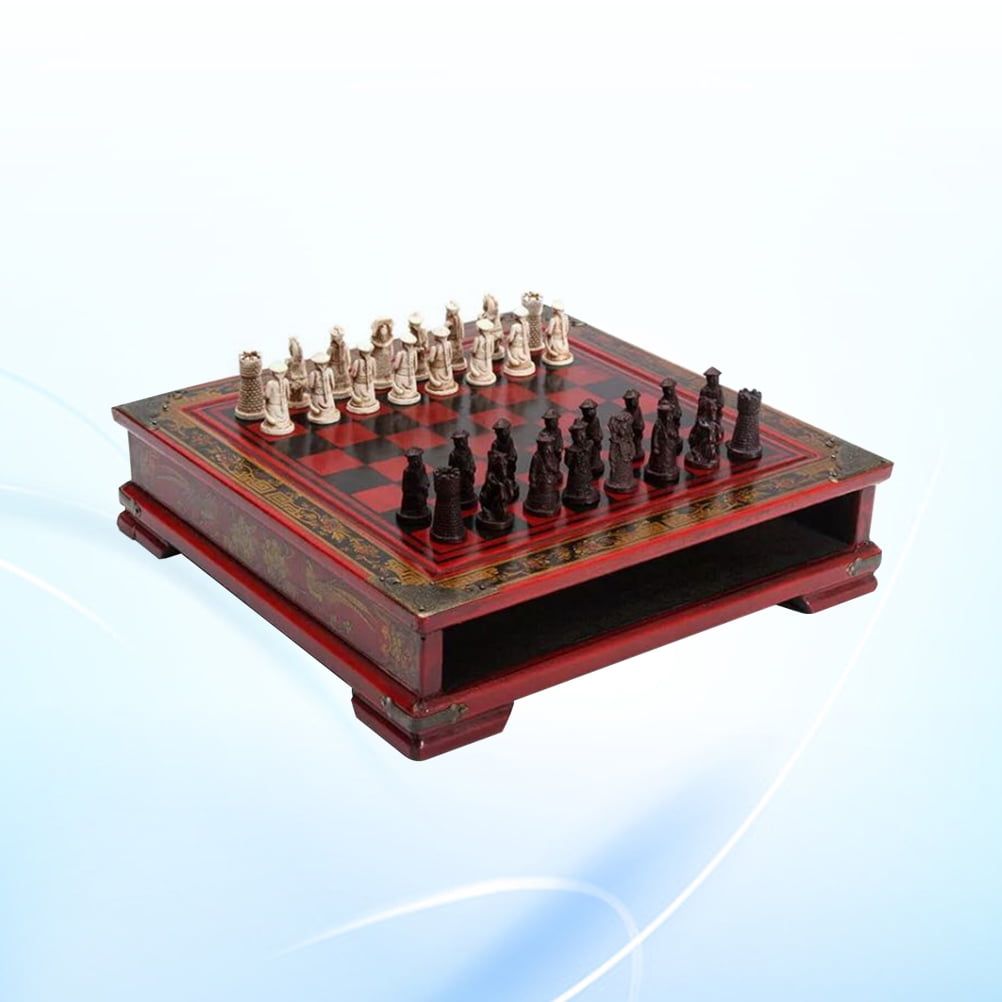 TAILTOSS Hardwood Chess Board Set Entertainment For Chess Lovers ...
