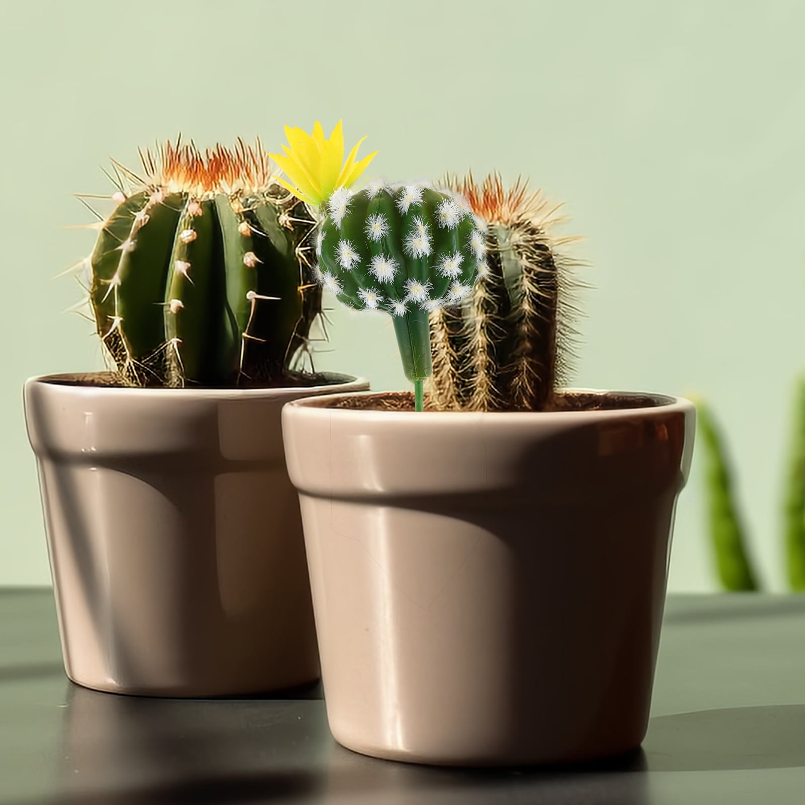FRCOLOR Artificial Cactus Fake Cactus Plant Faux Cacti Unpotted ...