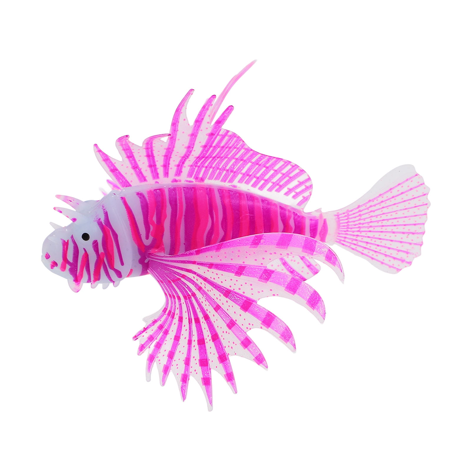 FRCOLOR Artificial Goldfish Coral Glow-in-the-dark Lionfish Ornament ...