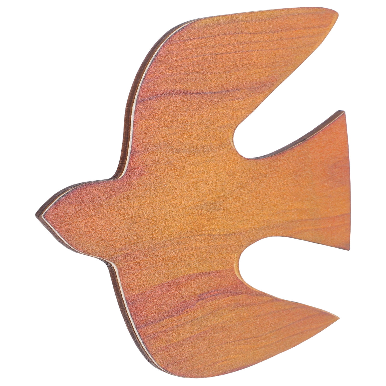 FRCOLOR Artwork Swallow Wall Accent Decoration Rustic Sculpture Wooden ...