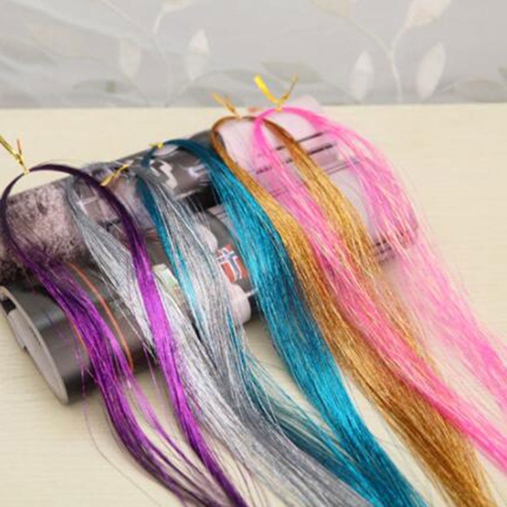 FRCOLOR Assorted Color Clip In Hair Extensions High Temperature Fiber ...