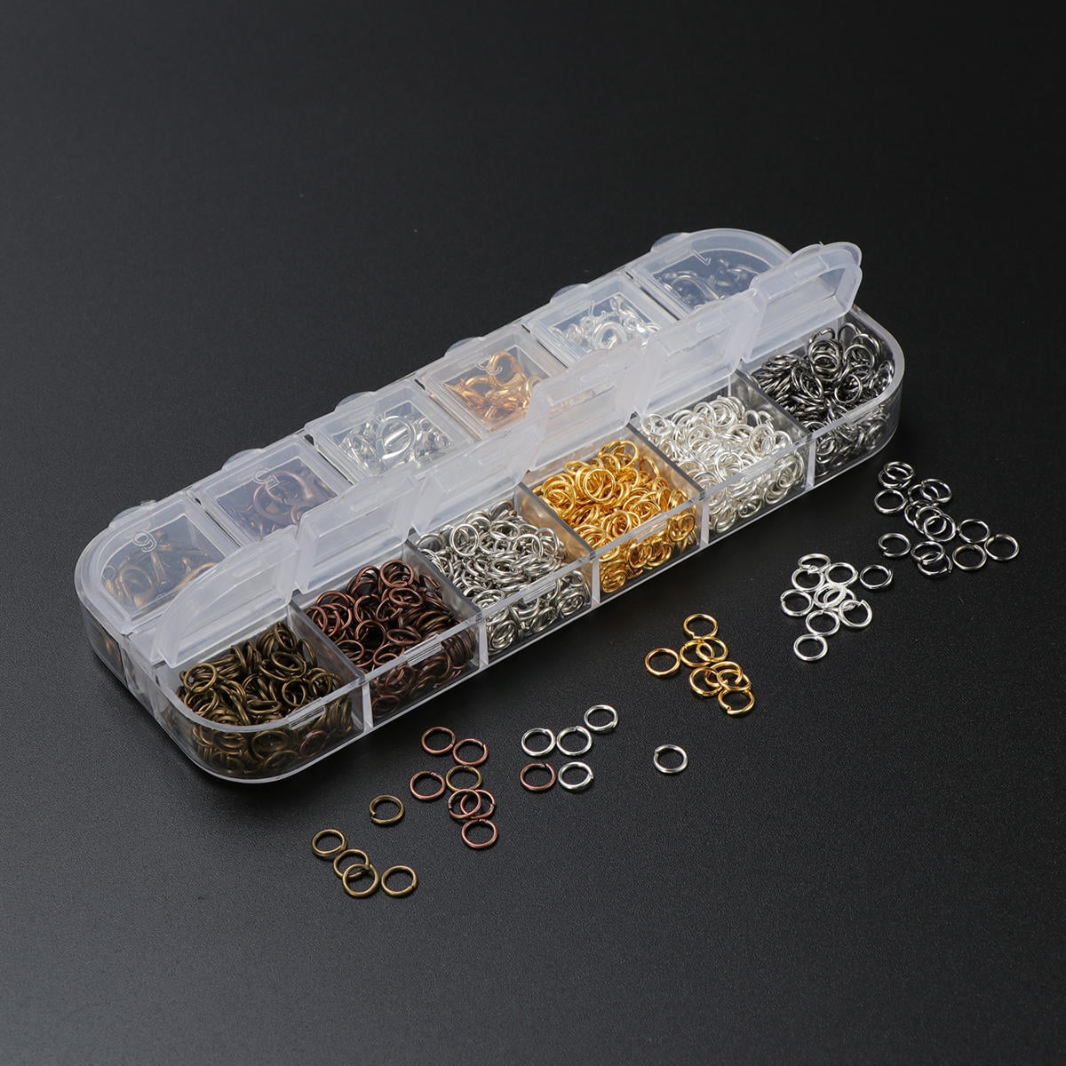 FRCOLOR Assorted Color Iron and Alloy Lobster Clasps for DIY Jewelry ...