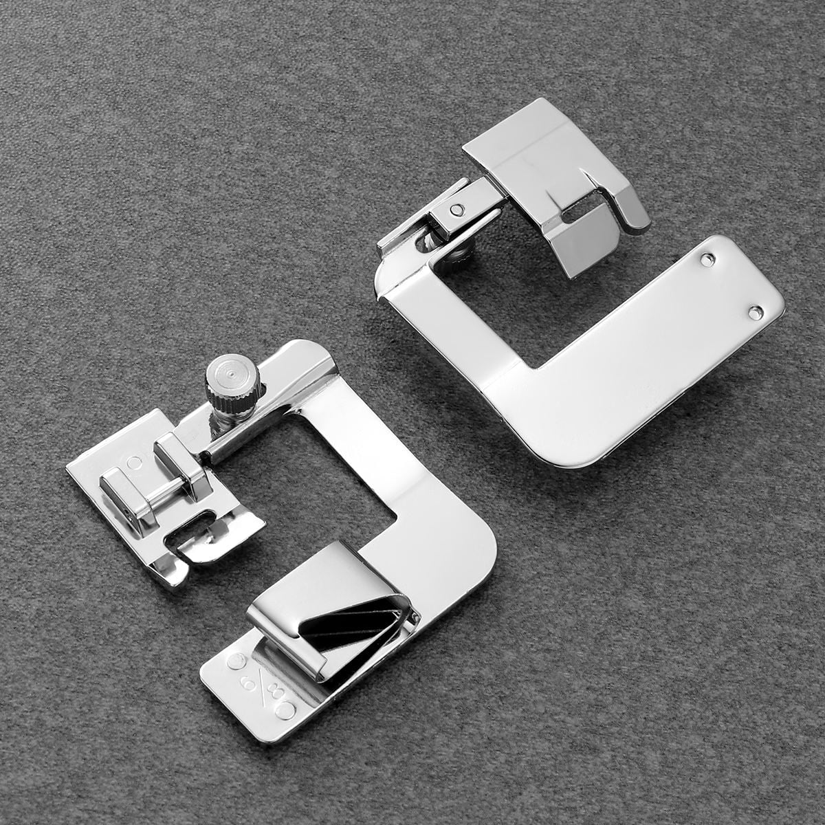 FRCOLOR Assorted Color Sewing Machine Presser Feet Set 3 Pieces Rolled ...