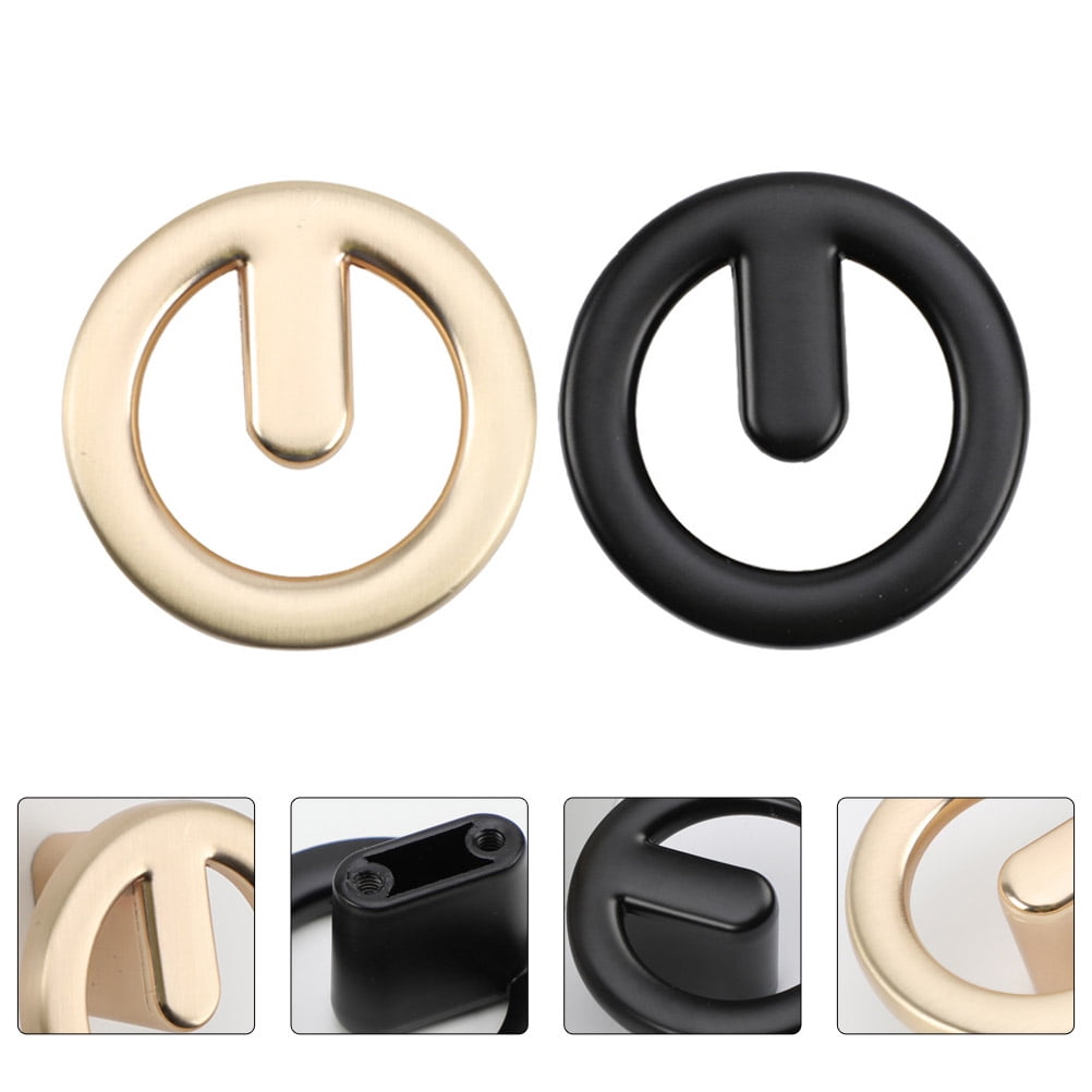 FRCOLOR Assorted Color Zinc Alloy Cabinet Knob and Drawer Pull for Home ...