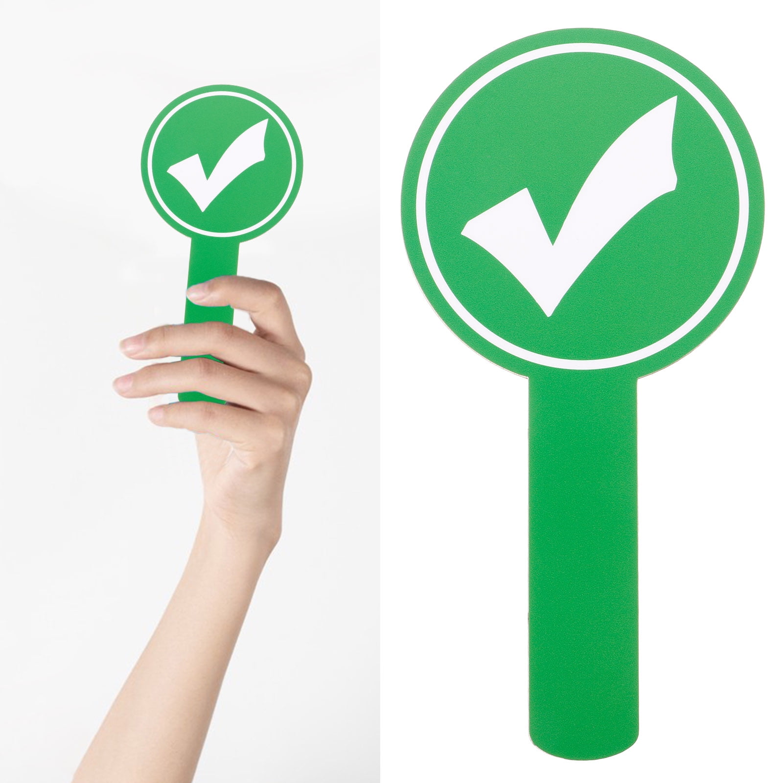 FRCOLOR Auction Paddle Double-sided Teacher Judging Board Portable ...