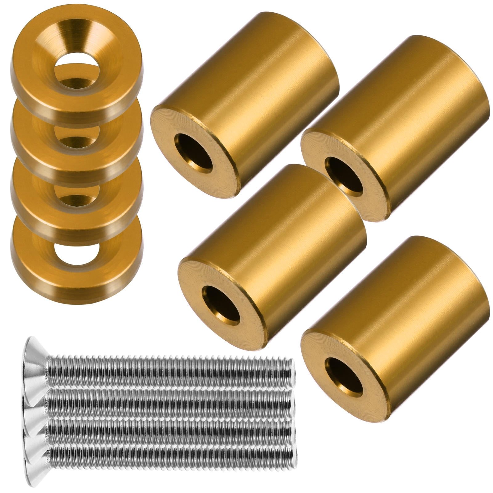 FRCOLOR Auto Hood Spacer Riser Kit Engine Turbine Ventilation Riser for ...