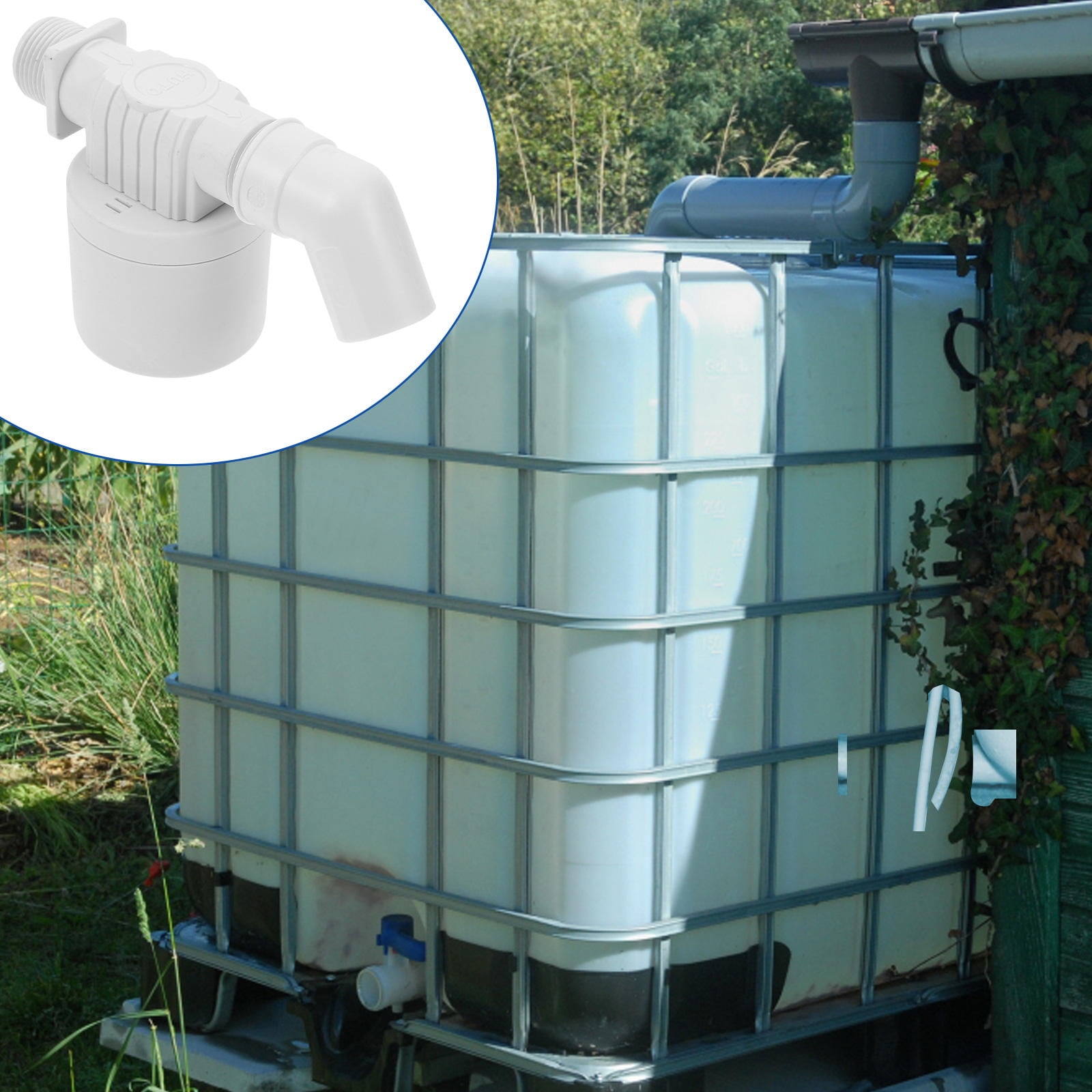 FRCOLOR Automatic Float Valve Water Level Valve Float Valve Water Tank ...