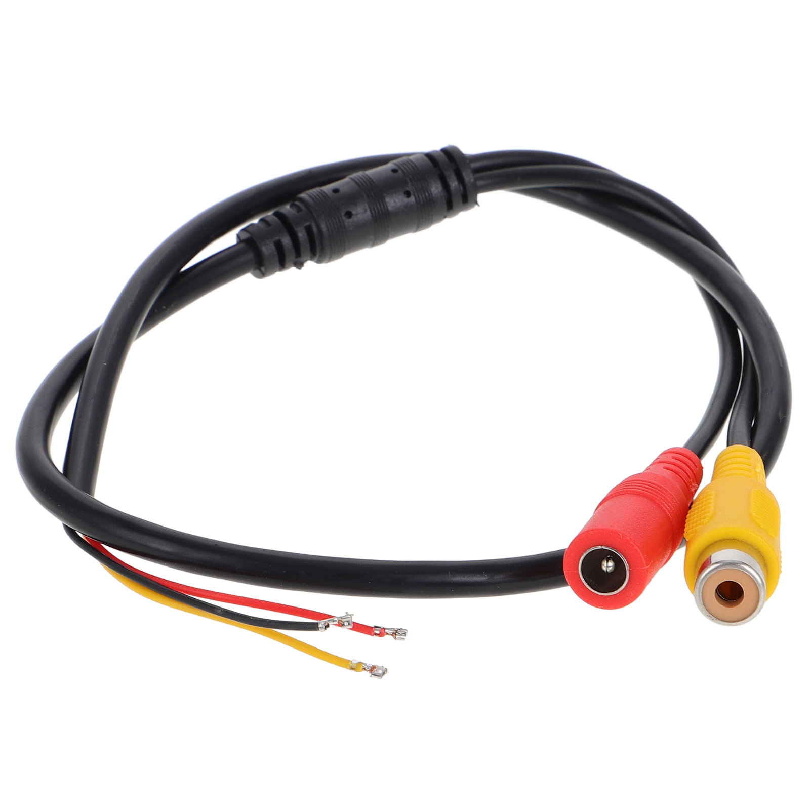 FRCOLOR Hemoton Automotive Rear View Camera Cable with RCA+DC Head 3 ...