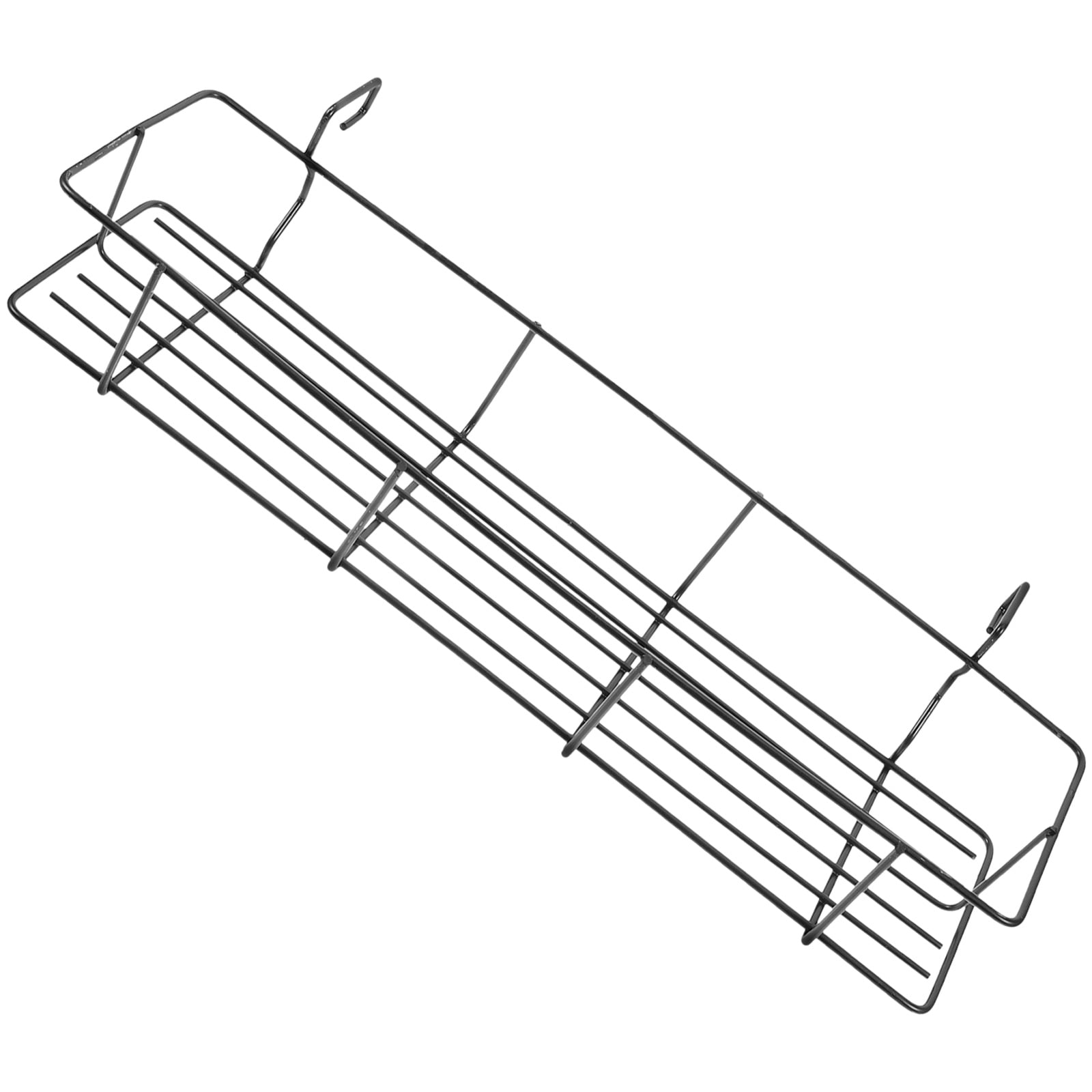 FRCOLOR BBQ Grill Hanging Basket Hollw for Outdoor Round Rack Legs Fish ...