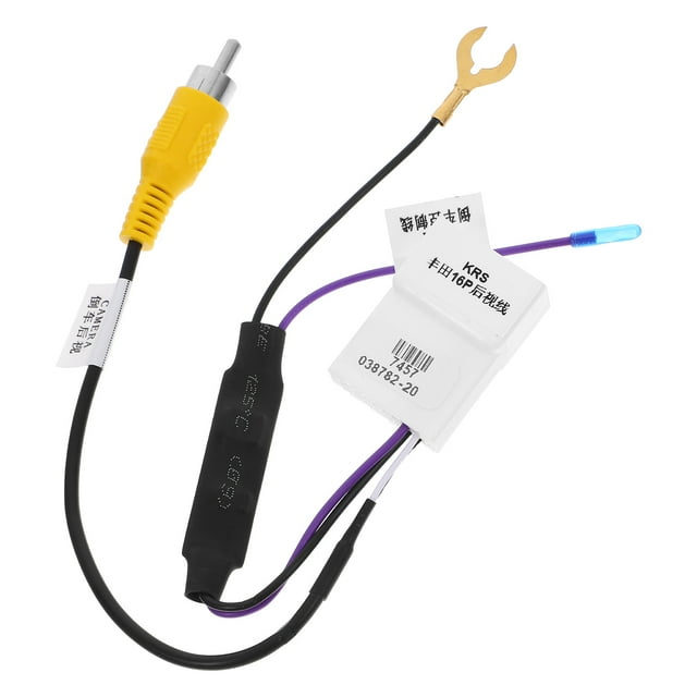FRCOLOR Back Camera Video Cable Rear View Camera Cord Dash Cam Mirror ...