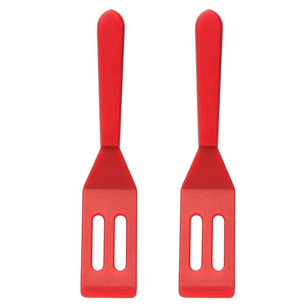 FRCOLOR Baking Utensil Silicone Turner Spatula Pancake Egg Flipper ...