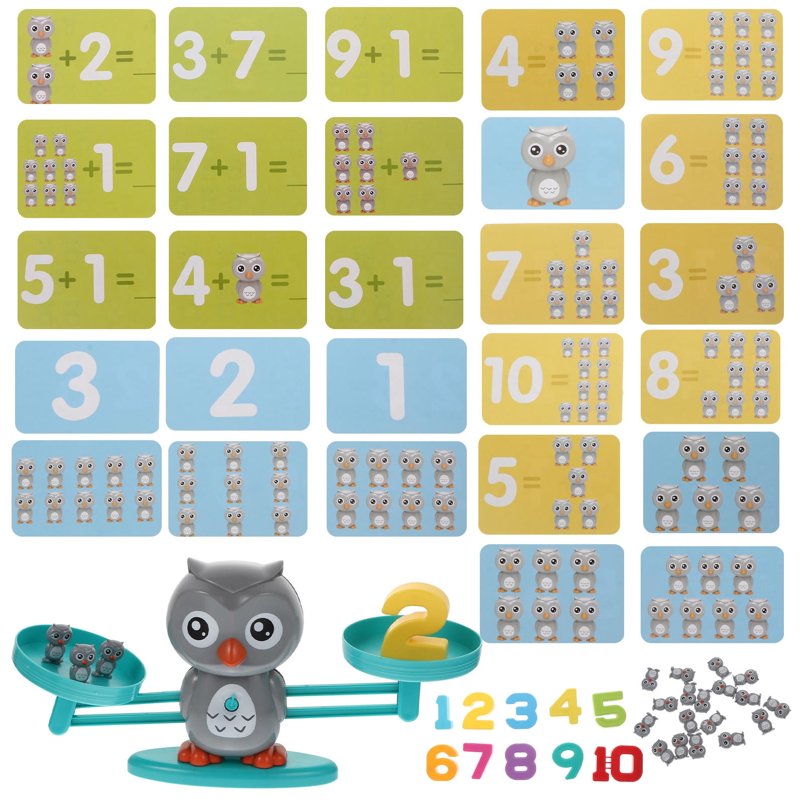 FRCOLOR Balance Scales Toy Play Toys Tools for Kids Robot Parent-child ...