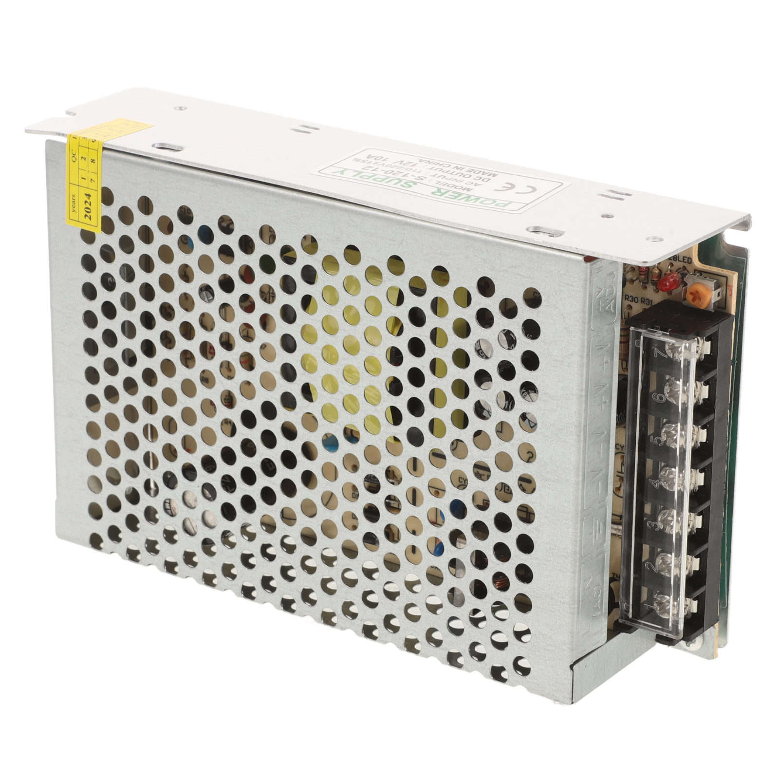 FRCOLOR Universal Supply Adapter for Phonograph Silver with Overload ...