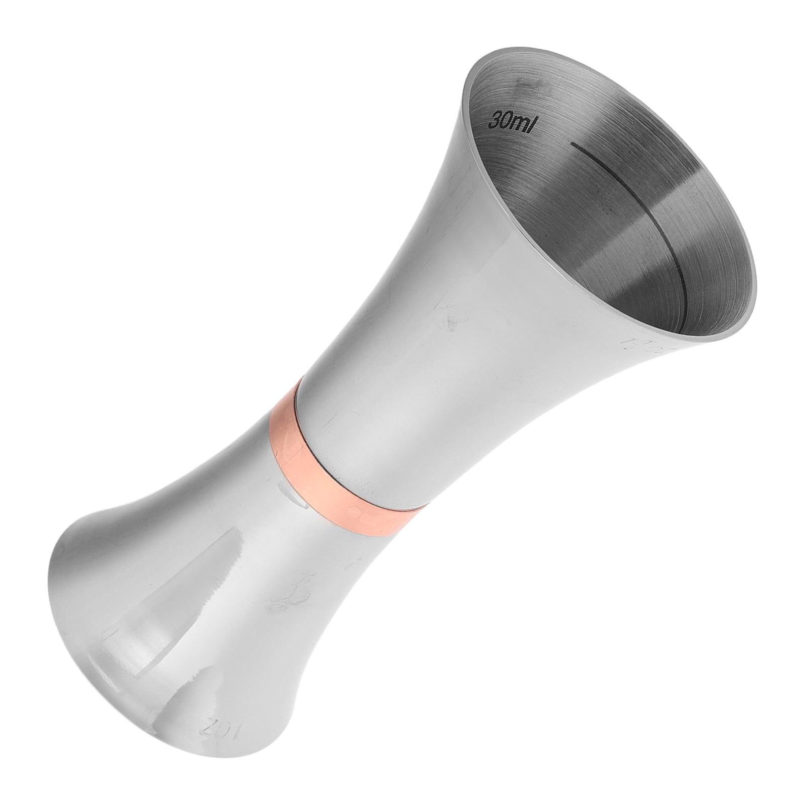 FRCOLOR Bartending Cocktail Jigger Stainless Steel Shot Glass Measuring Cup Shot Measure Jigger ...