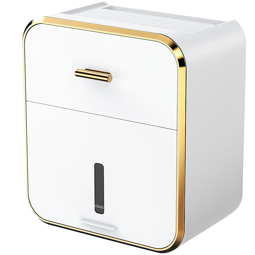 FRCOLOR Bathroom Accessory Tissue Storage Case Tissues Wall Dispenser ...