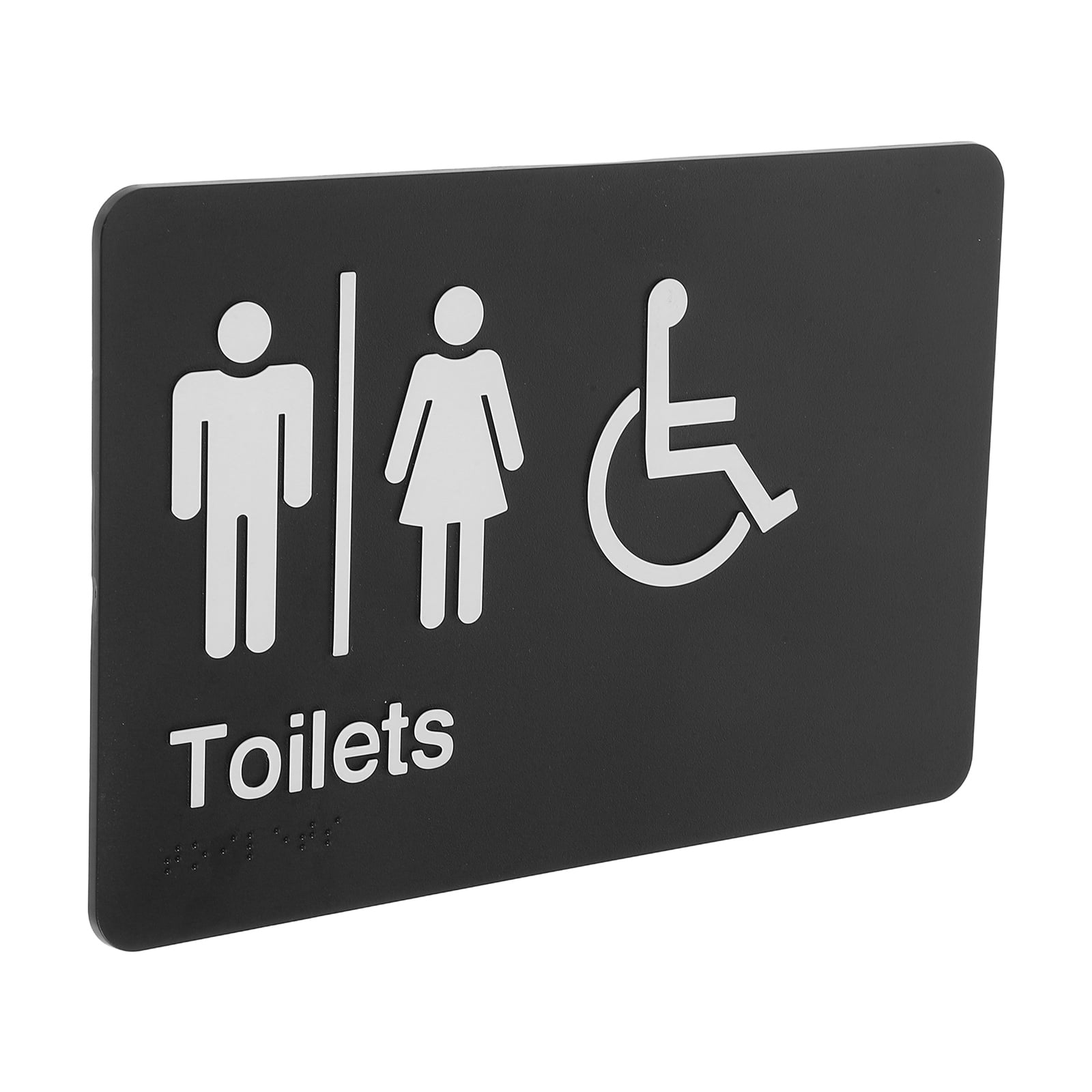 FRCOLOR Bathroom Door Logo Tea Cup Syringe Toilet Signboard Men and ...