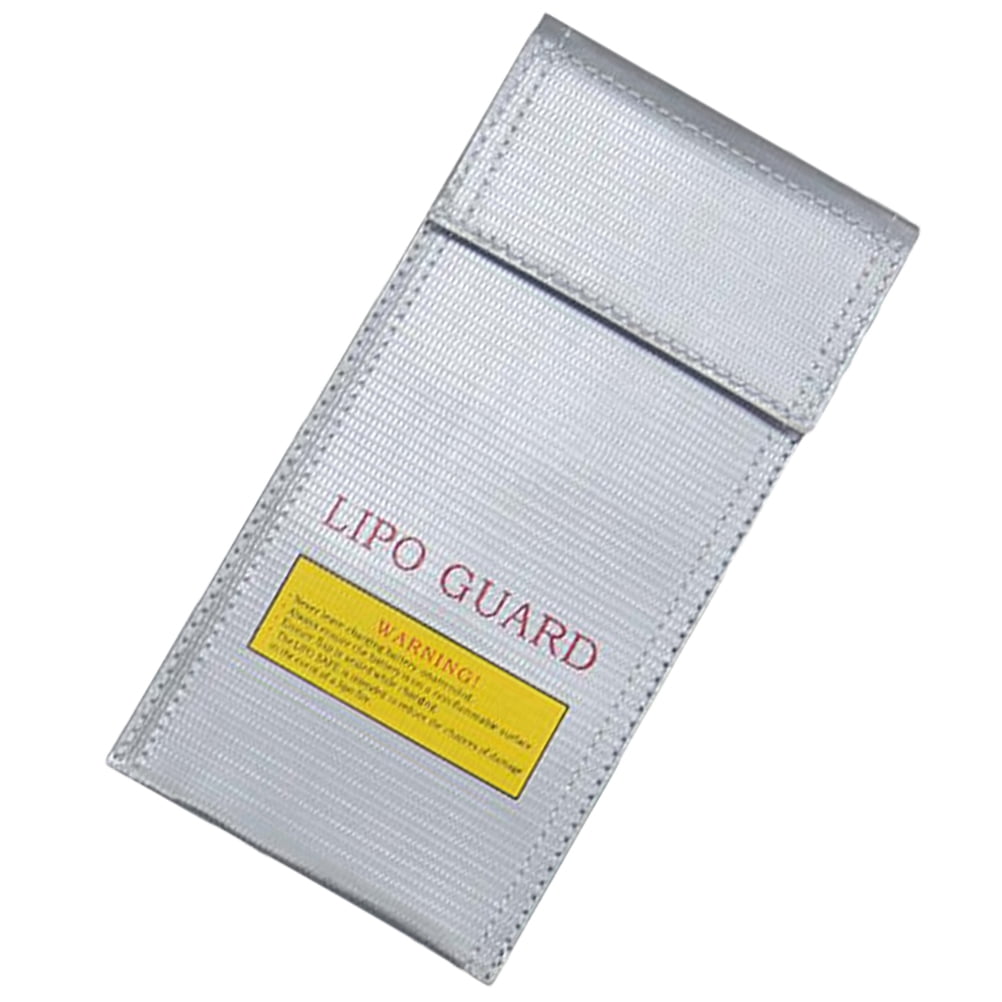 FRCOLOR Hemoton Fireproof Battery Bag for Safe Storage of 2pcs Lithium ...
