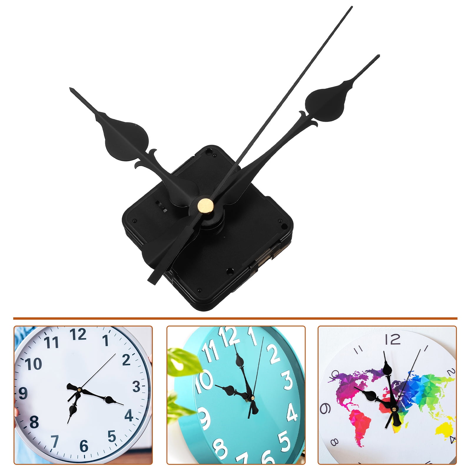 FRCOLOR Battery Powered Clock Mechanism with Plastic Material for DIY ...