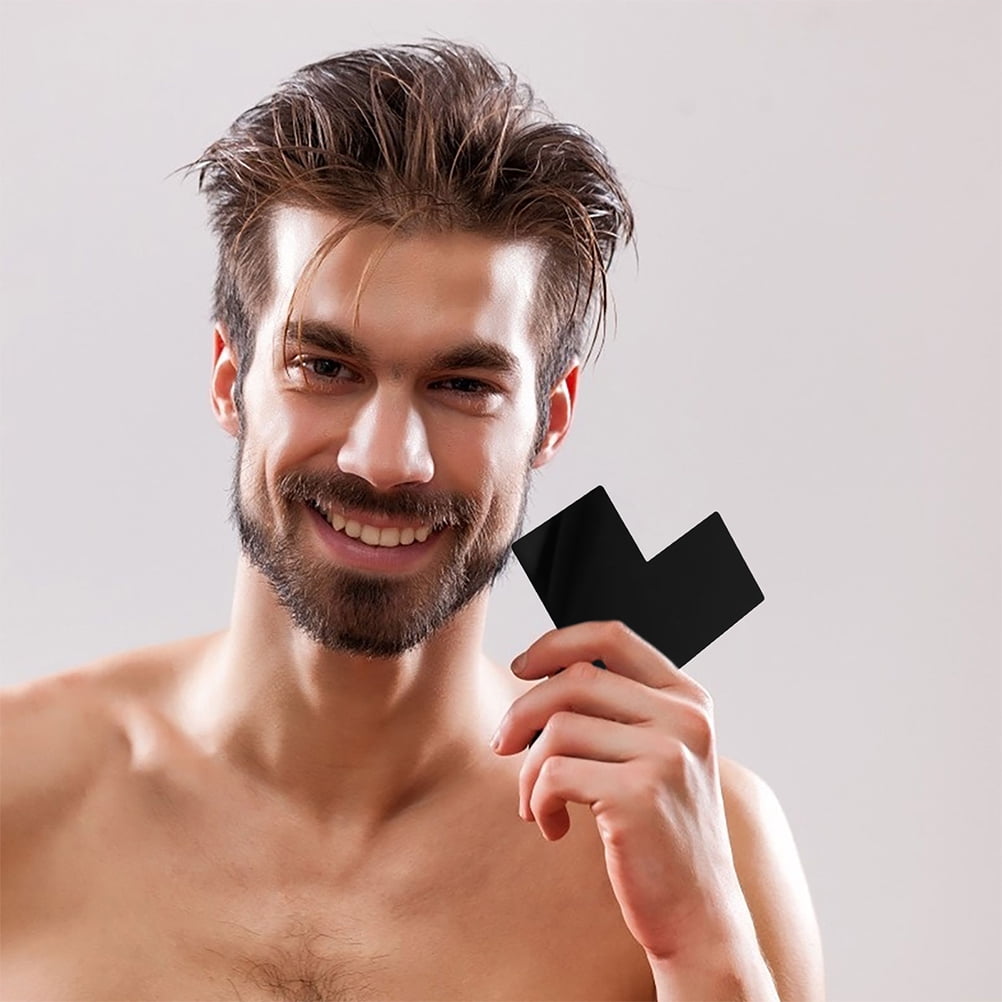FRCOLOR Beard Shaping Template Beard Shaping Tool Hairline Barber Card ...