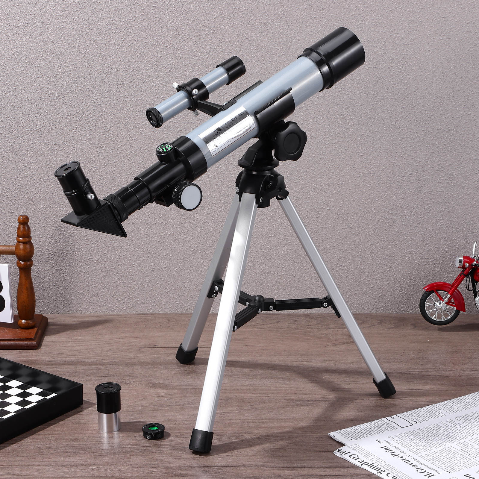 FRCOLOR Beginners' Telescope Refractor Telescopes Kid Astronomical ...