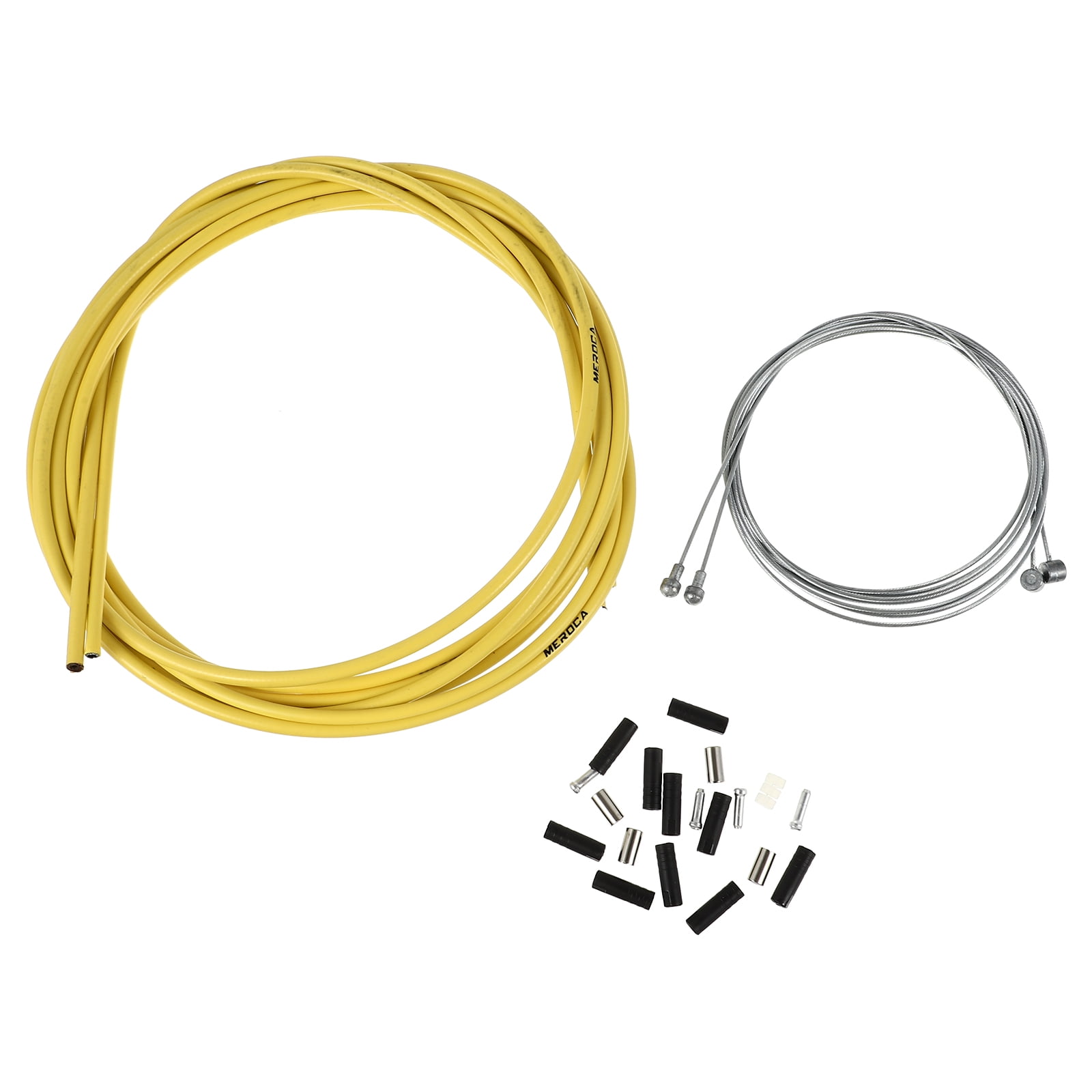 FRCOLOR Bike Cable Yellow Brake Shift Hose Replacement Kit - Walmart.com