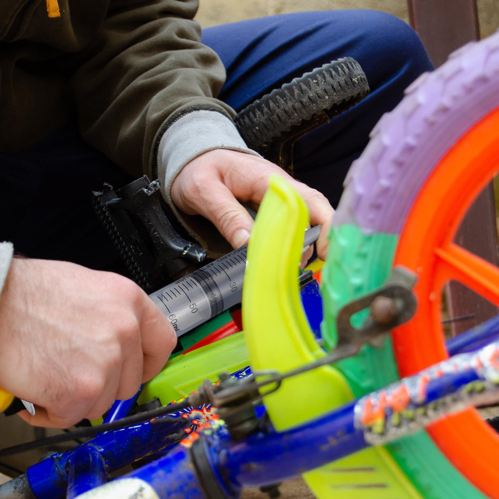 KAKOWELY Bike Fork Oil Tool Kit Compact Motorcycle Riders 1 Set ...