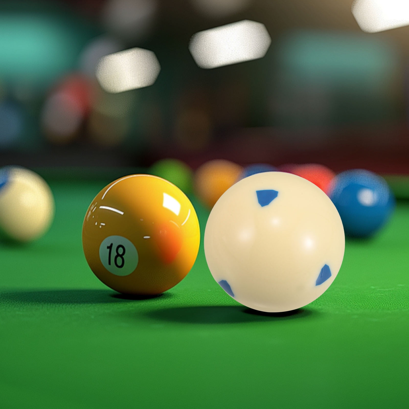 FRCOLOR Billiard Table Accessory Pool Ball Replacement Billiards ...