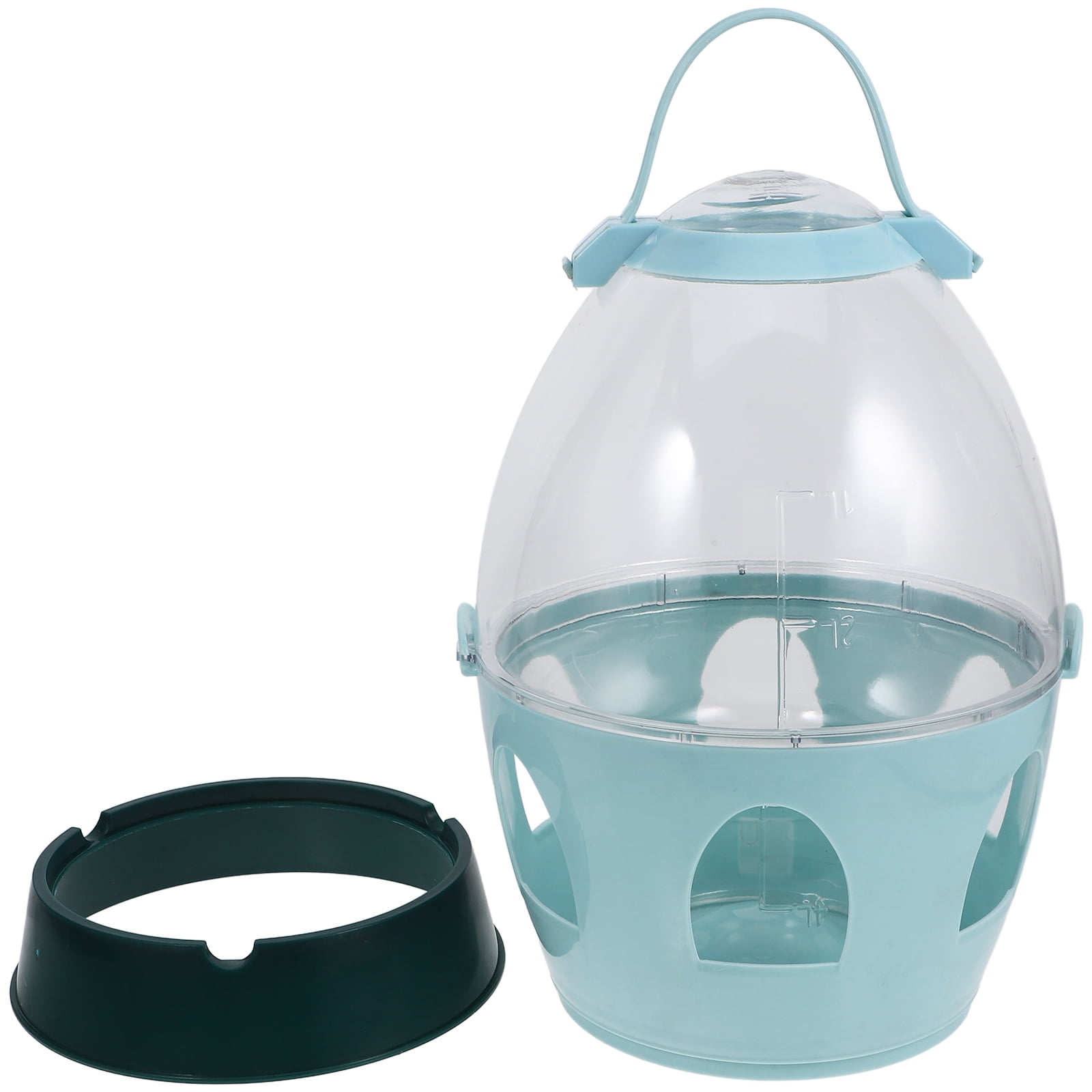 FRCOLOR Birds Automatic Water Feeder Reusable Plastic Waterer Pigeon ...