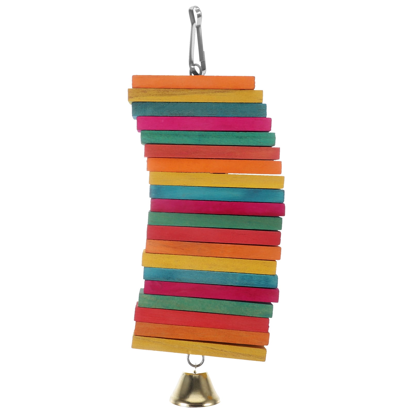 FRCOLOR Birds Parrot Building Block Toys Beak Health Toy 13.00X7.00X2 ...