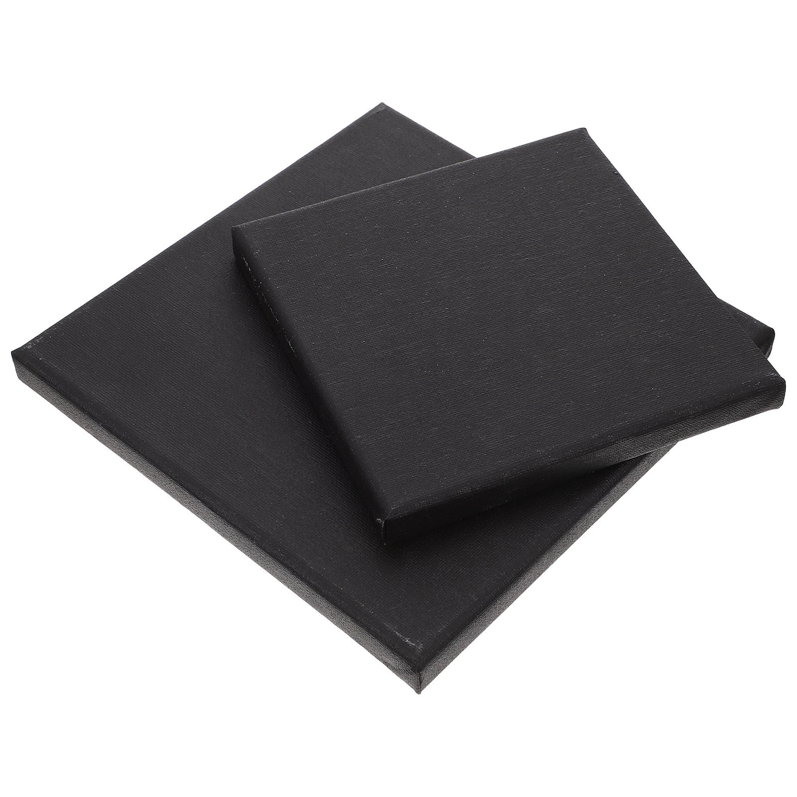 FRCOLOR Black Painting Canvas Professional Artist Stretched Canvas for ...
