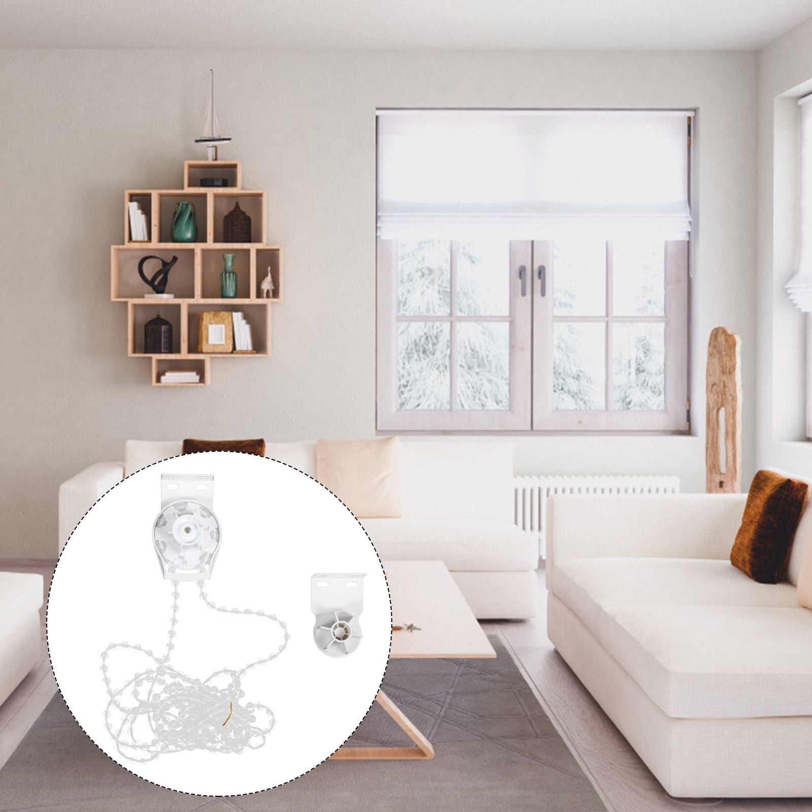 FRCOLOR Blackout Roller Shutter Head Blind Motor Replacement - Walmart.com