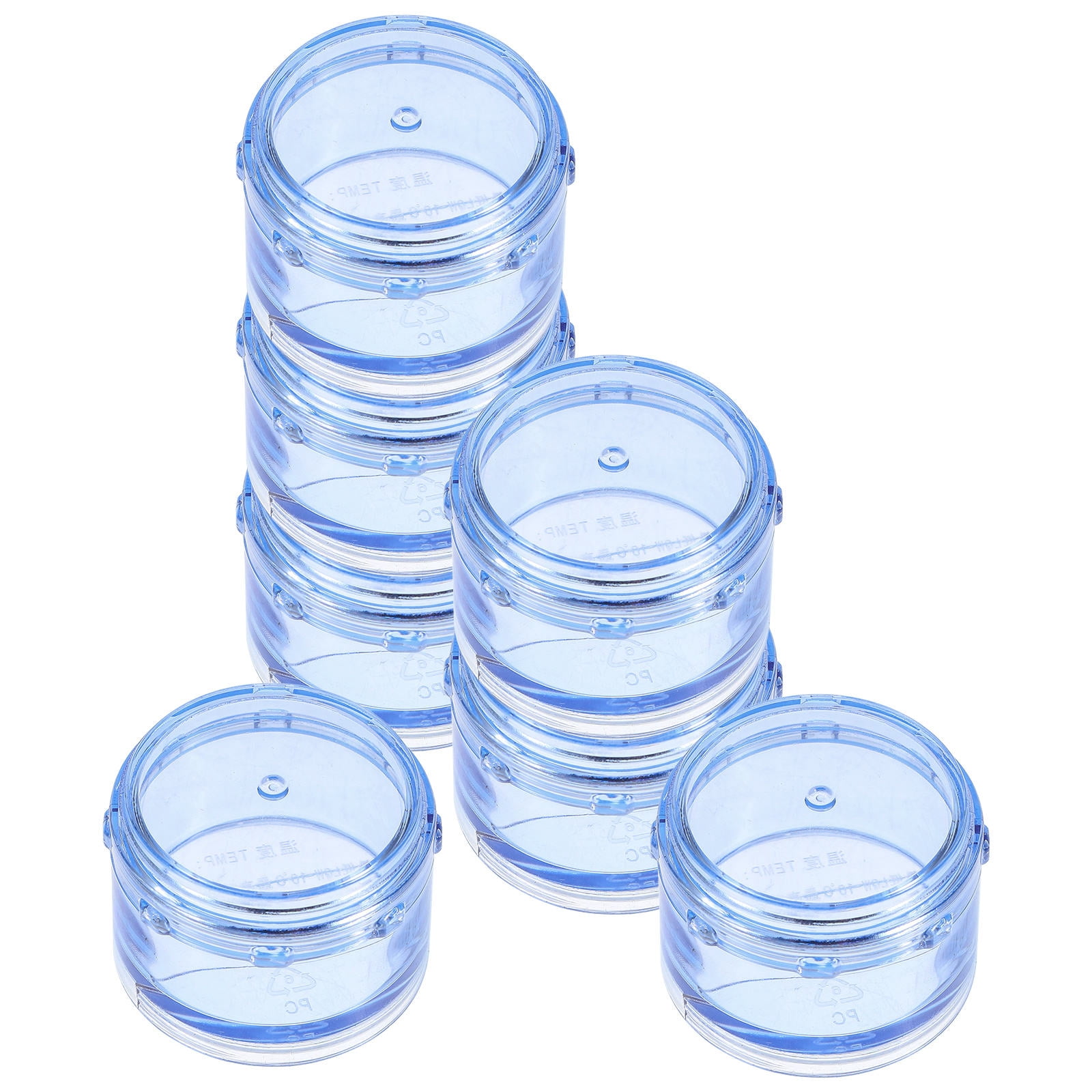 FRCOLOR small pill organizer Pill Organizer Container Plastic Blue for ...