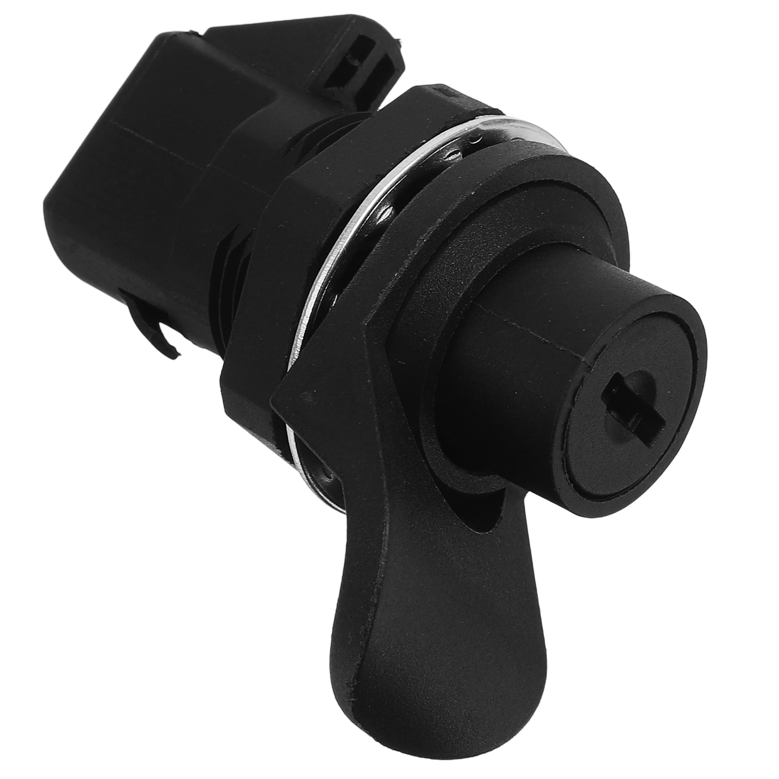 FRCOLOR Boat Cabinet Latch Push Button Lock Electric Black Corner Code ...