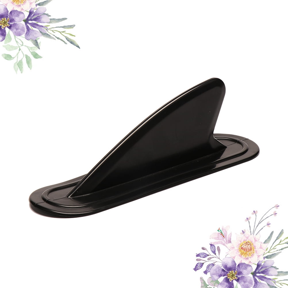 FRCOLOR Boat Shark-fin Inflatable Tail Rudder Surfboard Foam Fins Black ...