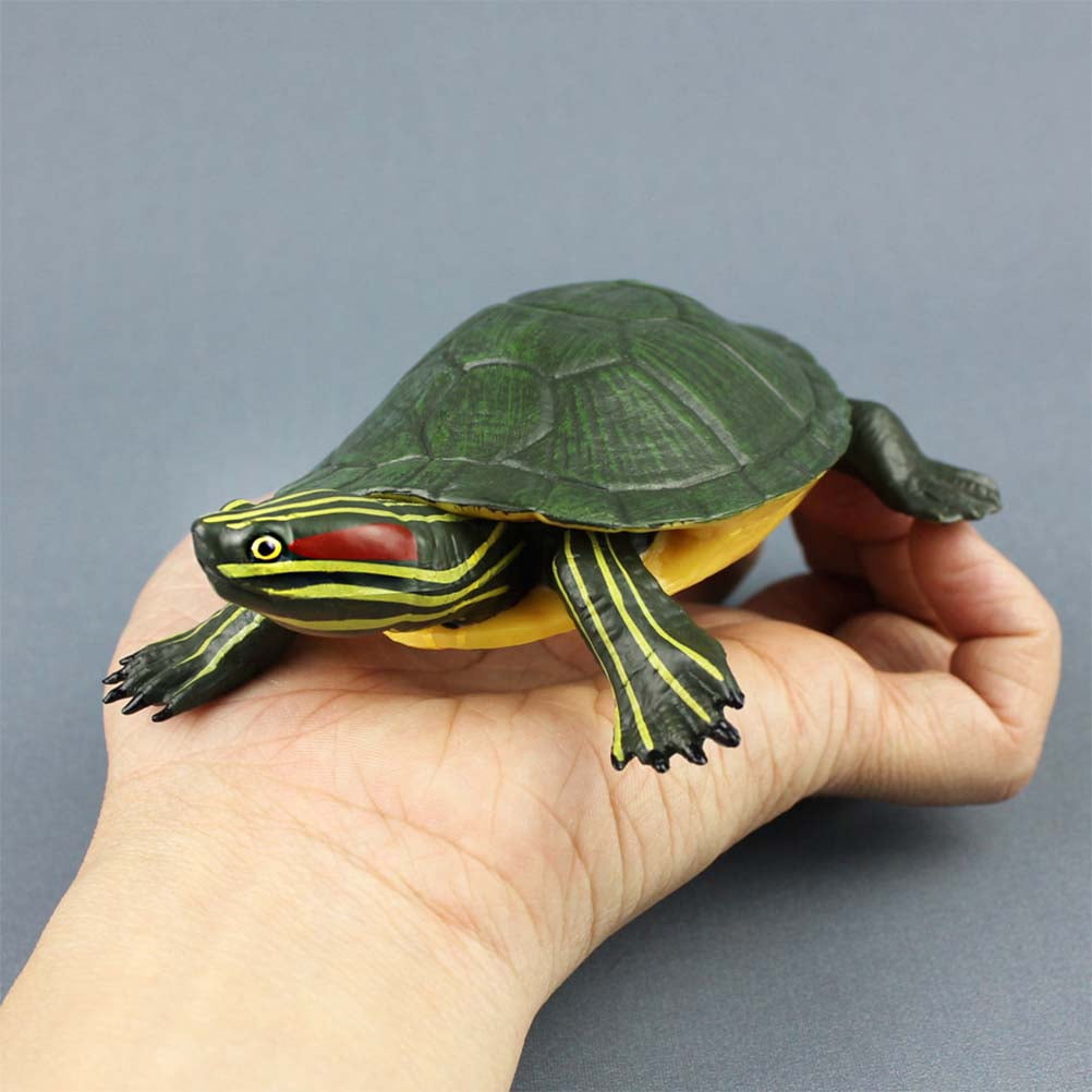FRCOLOR Brazilian Tortoise Animal Model for Children Playing Made from ...