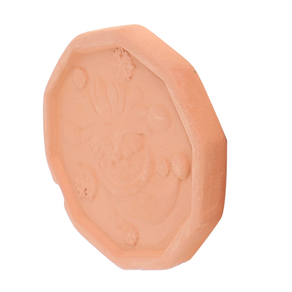 FRCOLOR Brown Sugar Keeper Santa Claus And Softener Disc Terracotta ...