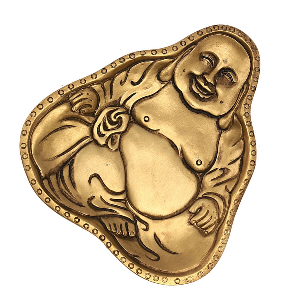 FRCOLOR Buddha Shape Plate Serving Platter Snack Food Dessert Tray ...