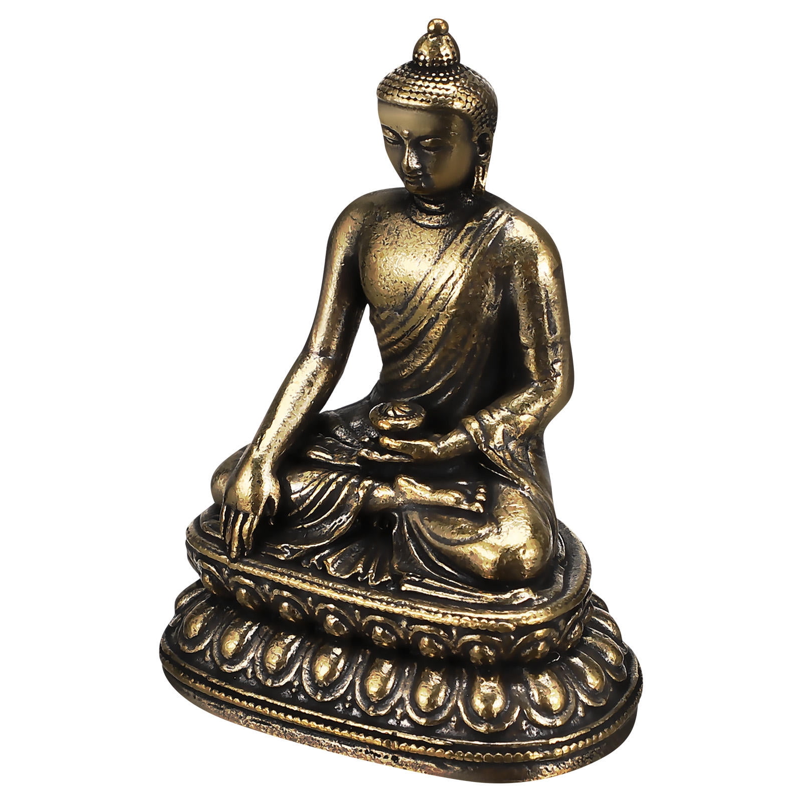 FRCOLOR Buddha Statue Crafts Feng Shui Modern Chakra Tree Statues ...