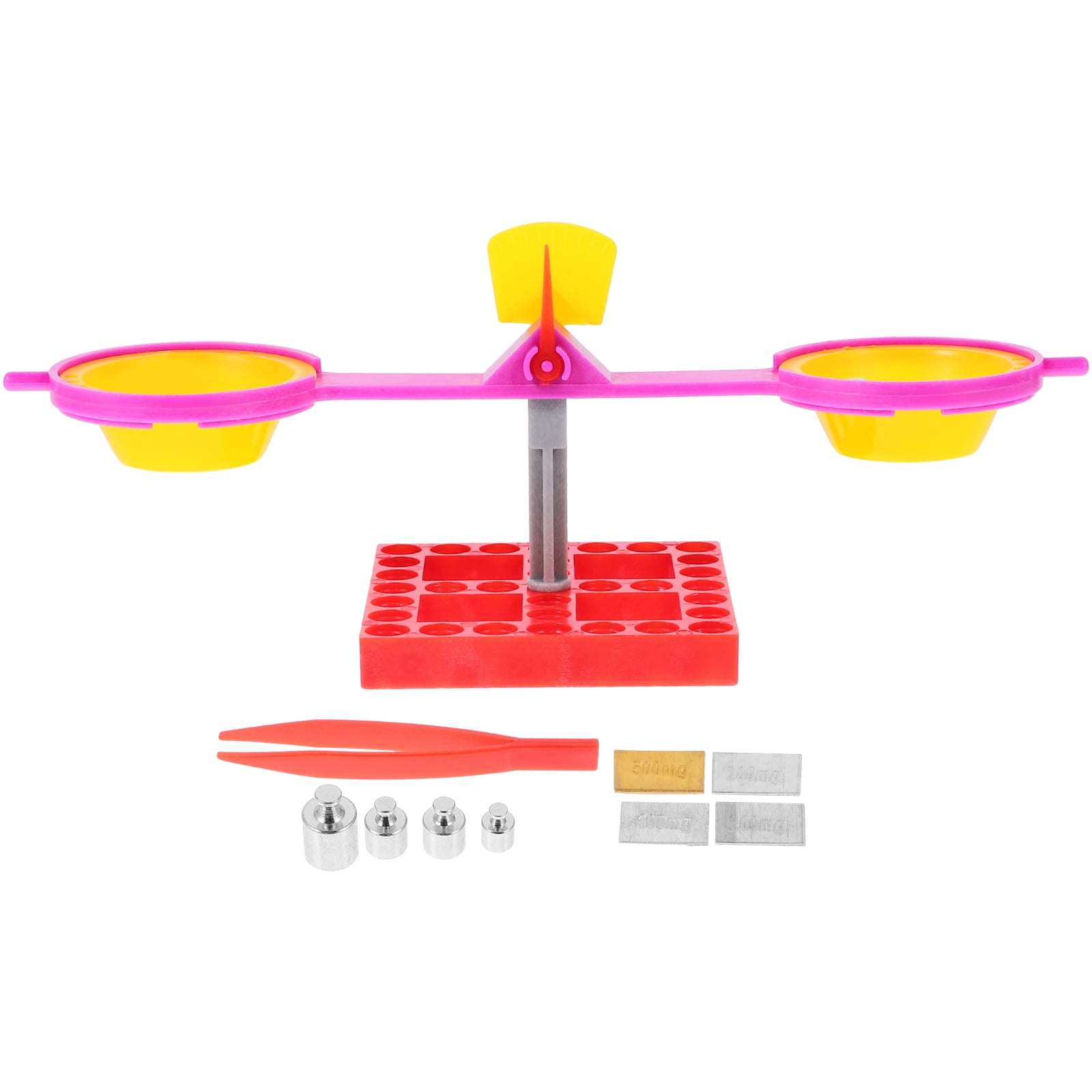 FRCOLOR Building Toys Tray Balance Production Fun Educational Model ...