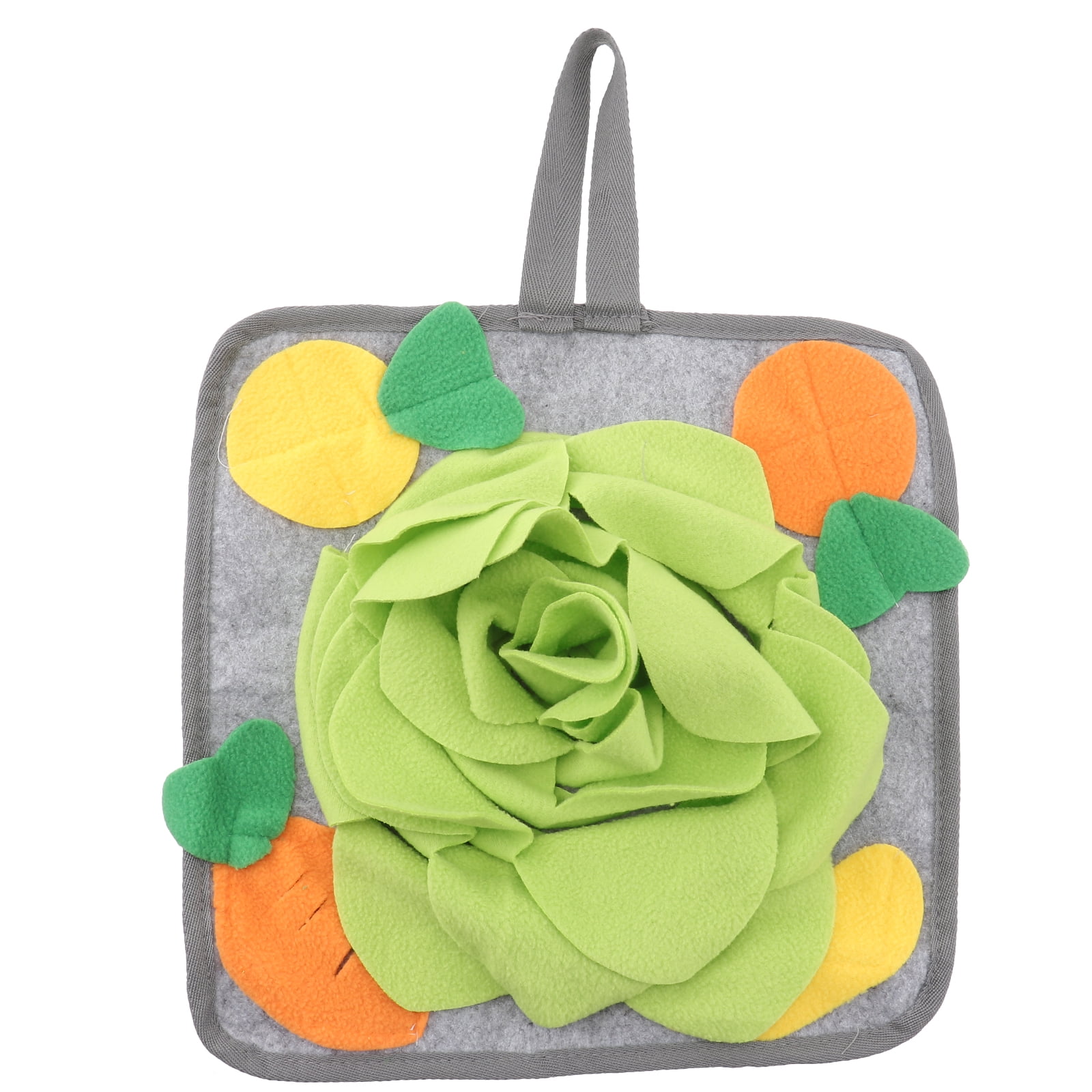 FRCOLOR Bunny Feeding Mat 1pc Rabbit Snuffle Mat Polar Fleece Washable ...