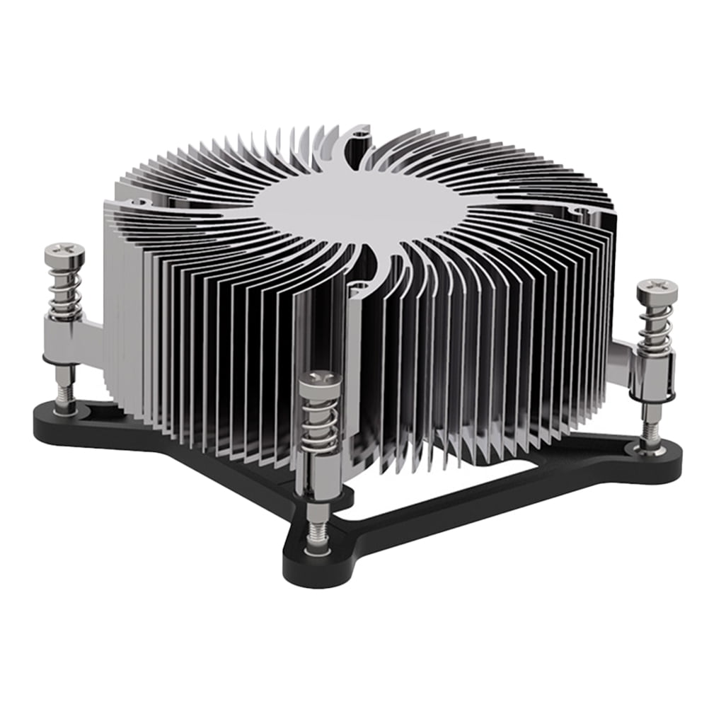 FRCOLOR CPU Fan 12V 12cm Colorful Lighting Radiator Fan CPU Heatsink ...
