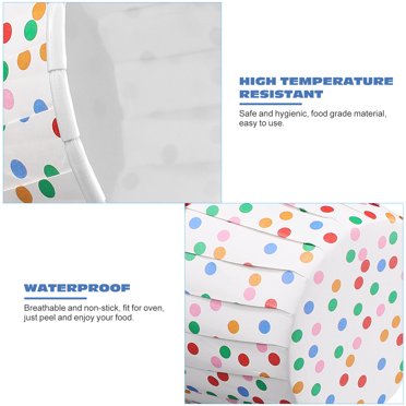 FRCOLOR Cabilock 100pcs Polka Dot Paper Treat Cups Disposable Dessert ...