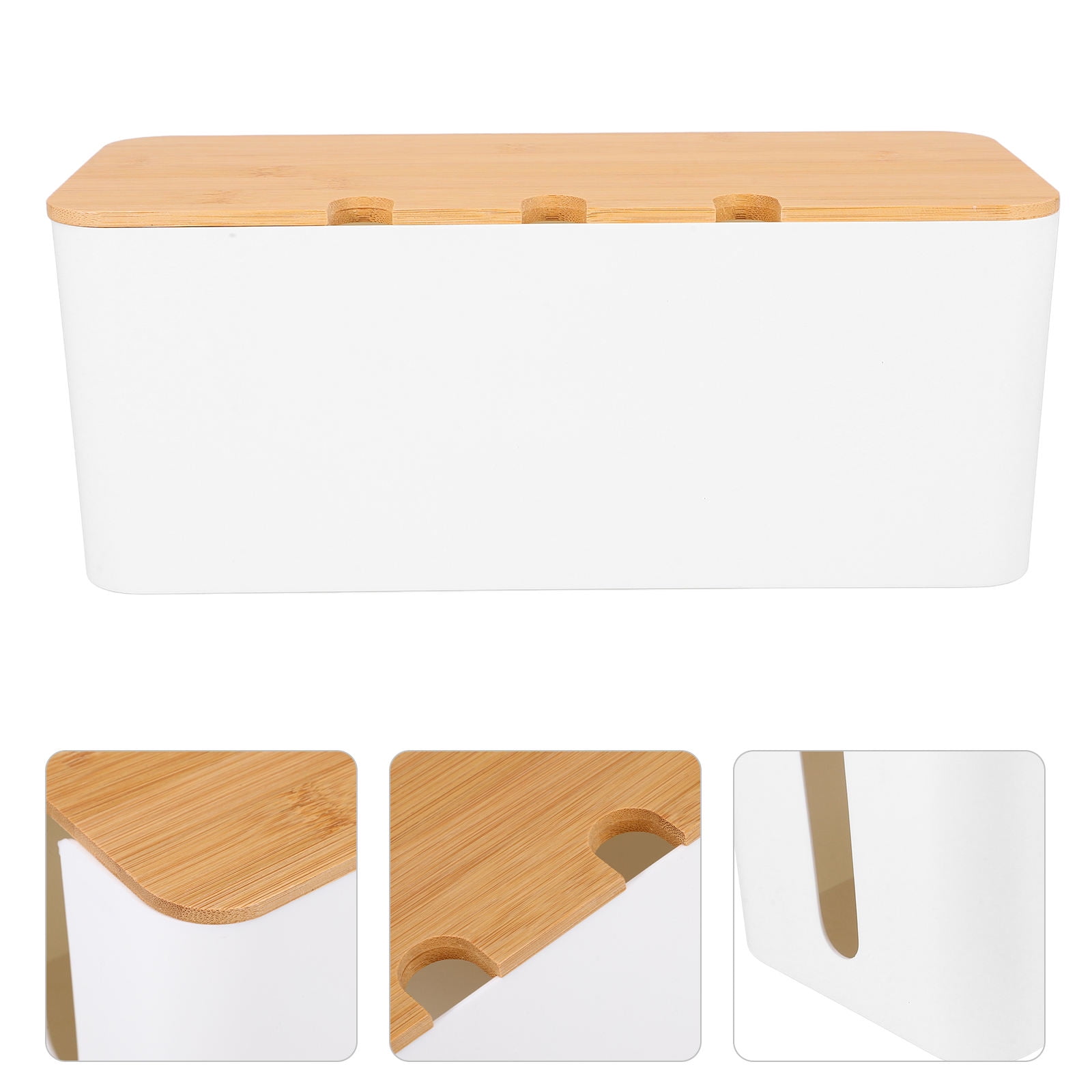 FRCOLOR Cable Management Box Cable Organizer Box to Hide Wires Power ...