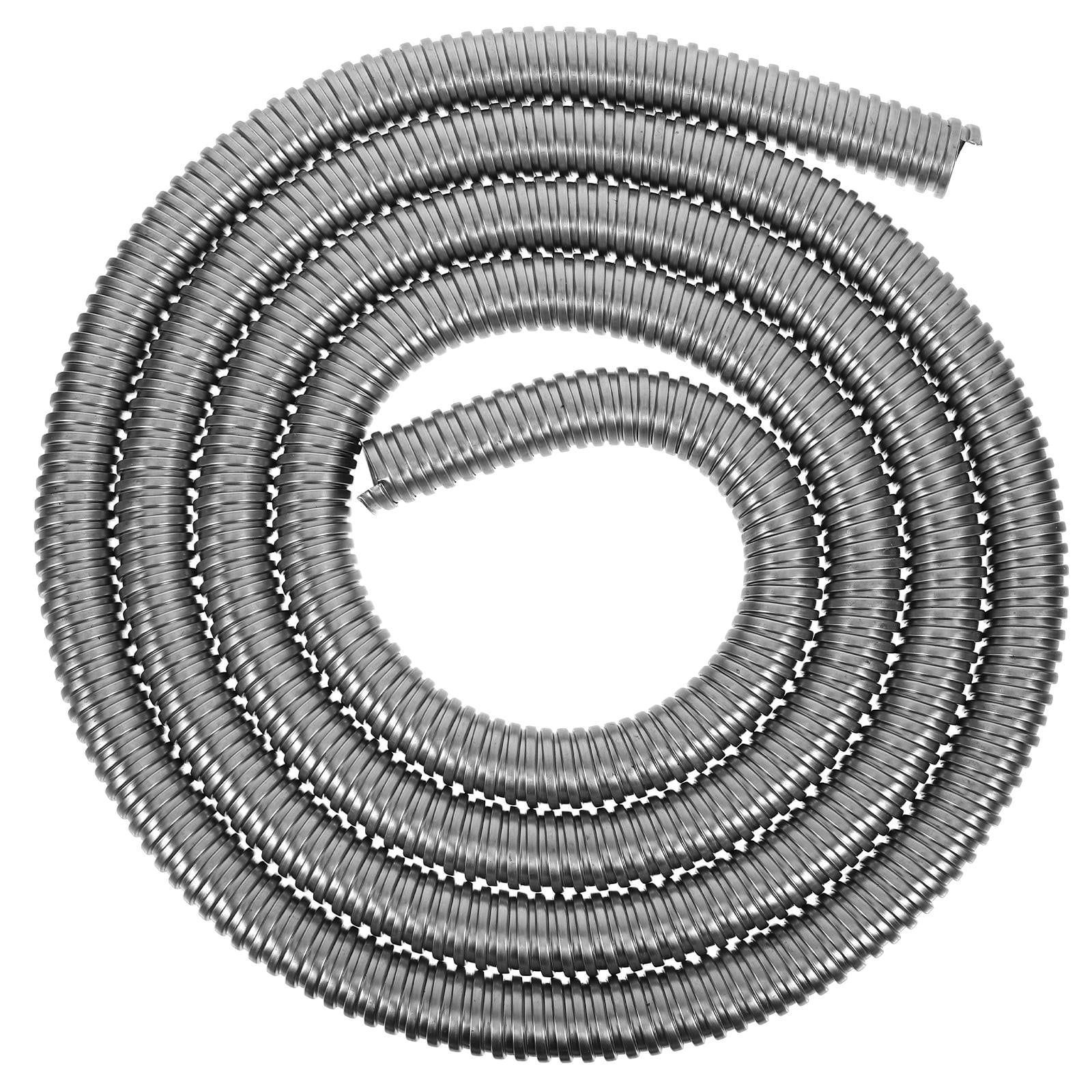 FRCOLOR Stainless Steel Cable Protection Hose Metal Threaded Hose ...