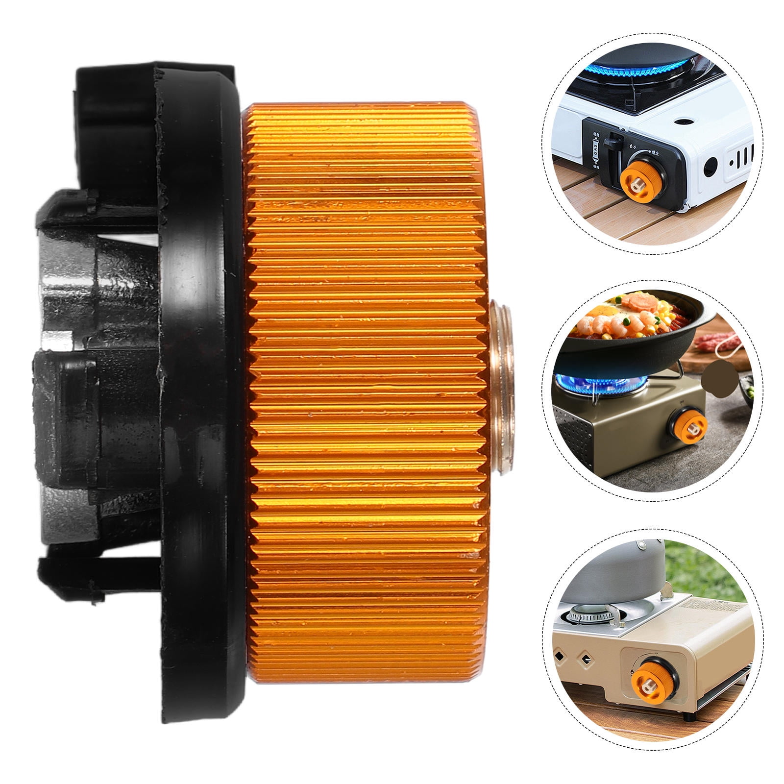 FRCOLOR Camping Stove Adapter Propane to Gas Adapter Propane Tank Inlet ...