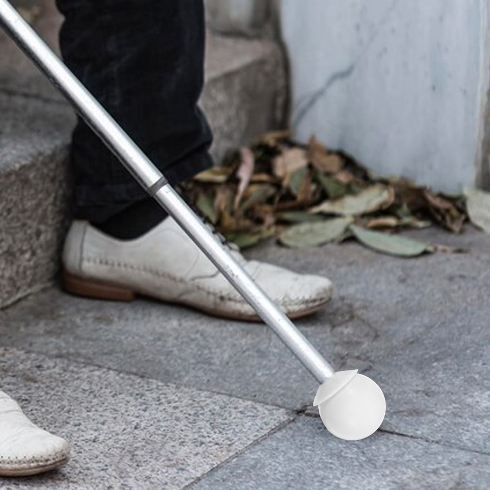 FRCOLOR Cane Tip Rolling Ball Cane Tip Hook Type Cane Tip Replacement ...