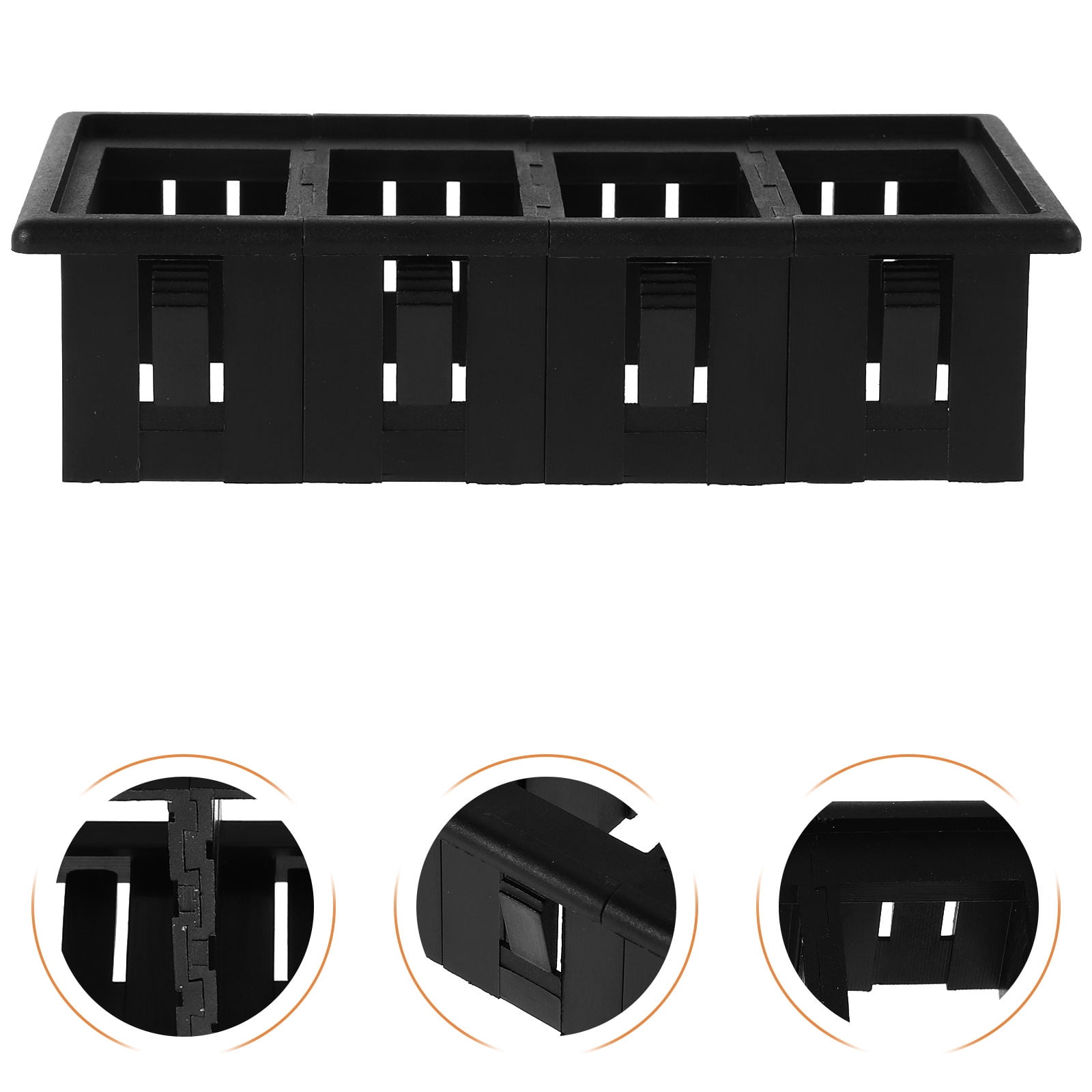 FRCOLOR Car Auto Toggle Switch Bar Mount for Dashboard Panel Plastic ...