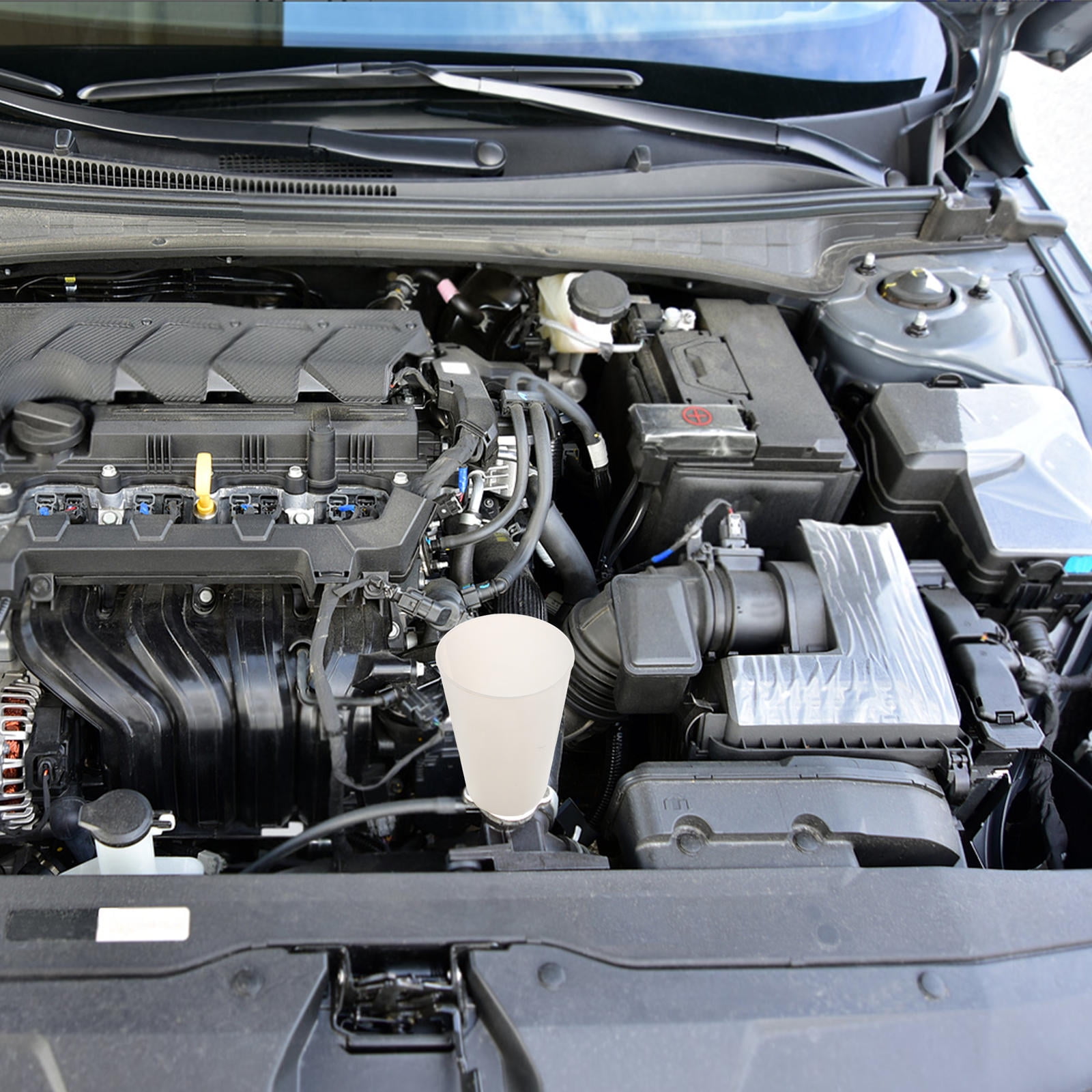 FRCOLOR Car Engine Oil Funnel for Automotive Use Universal Oil Funnel ...