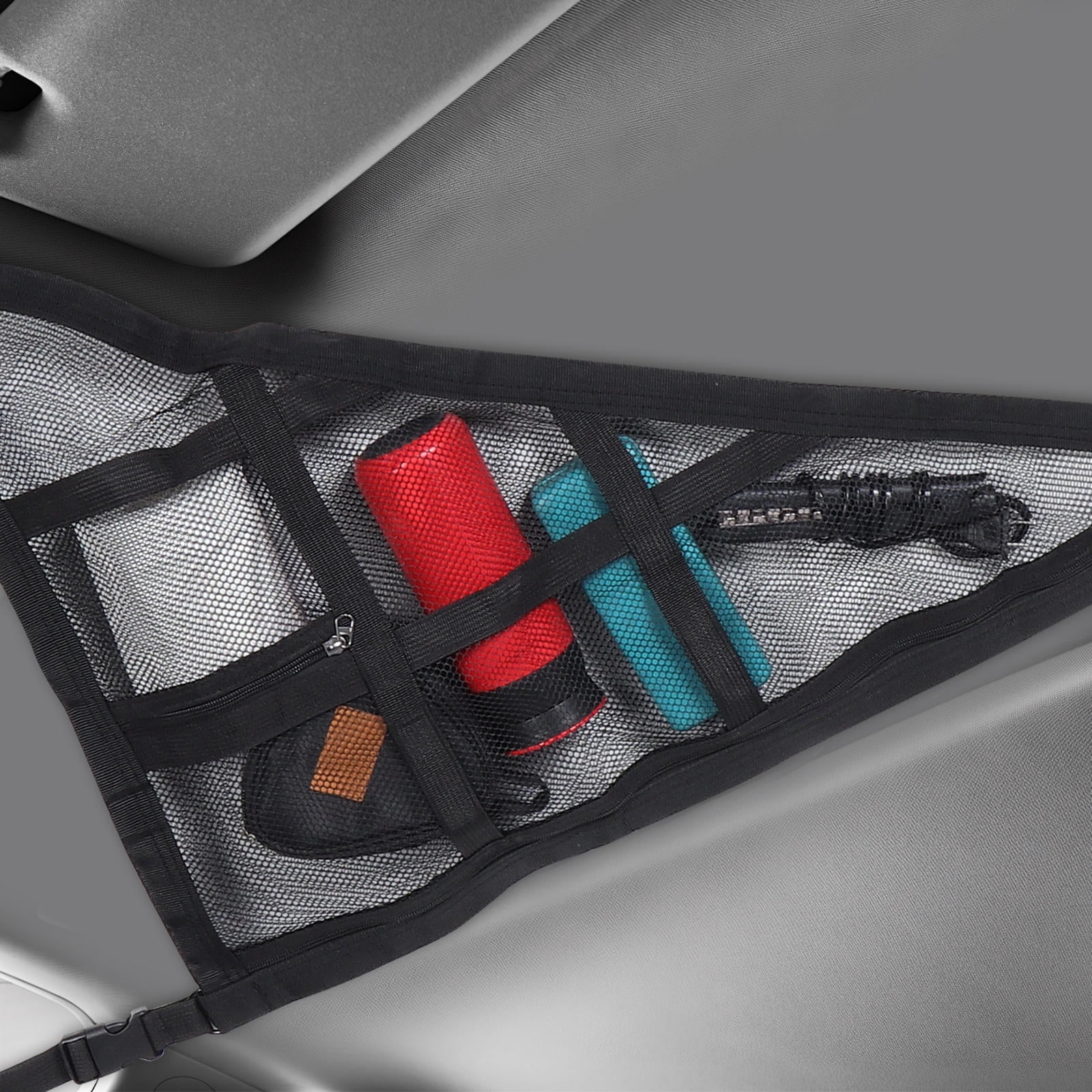 FRCOLOR Car Interior Roof Storage Net Mesh Cargo Net For Truck Car ...